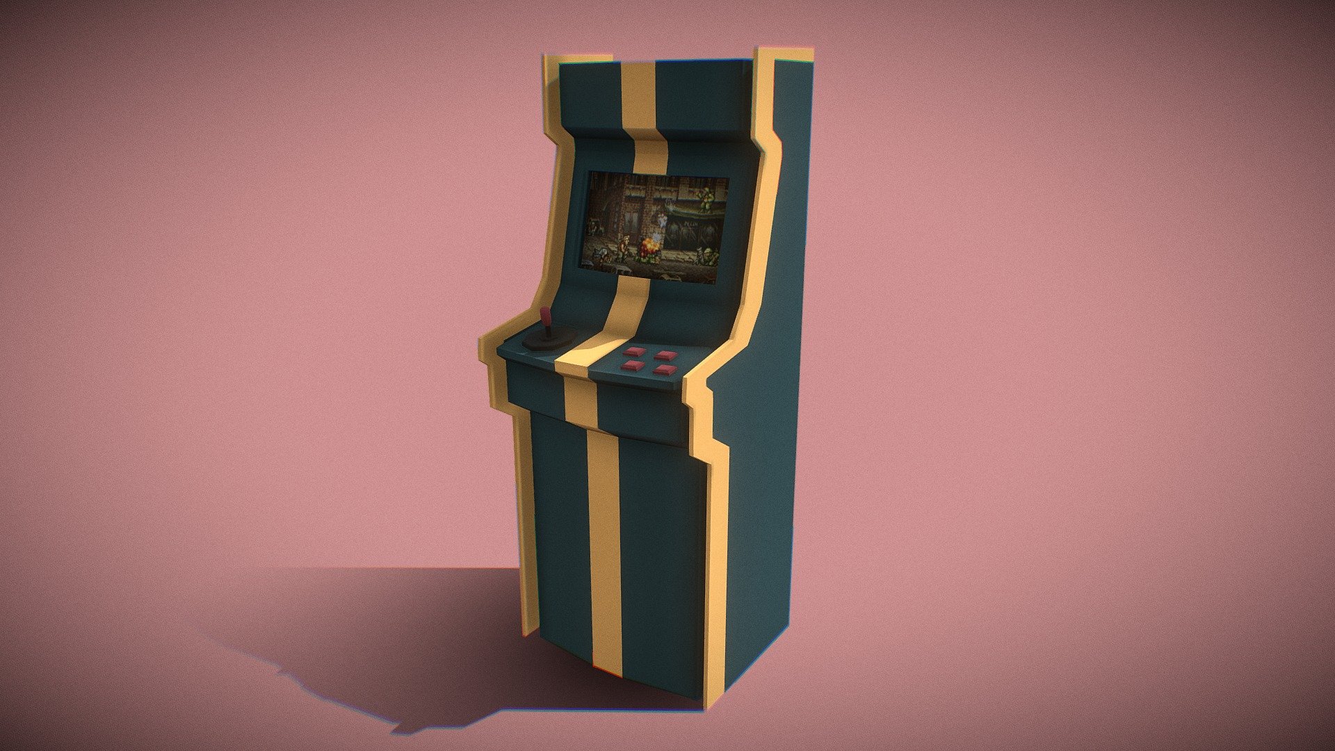 Arcade Machine - Buy Royalty Free 3D model by Jose Manuel (@manre ...