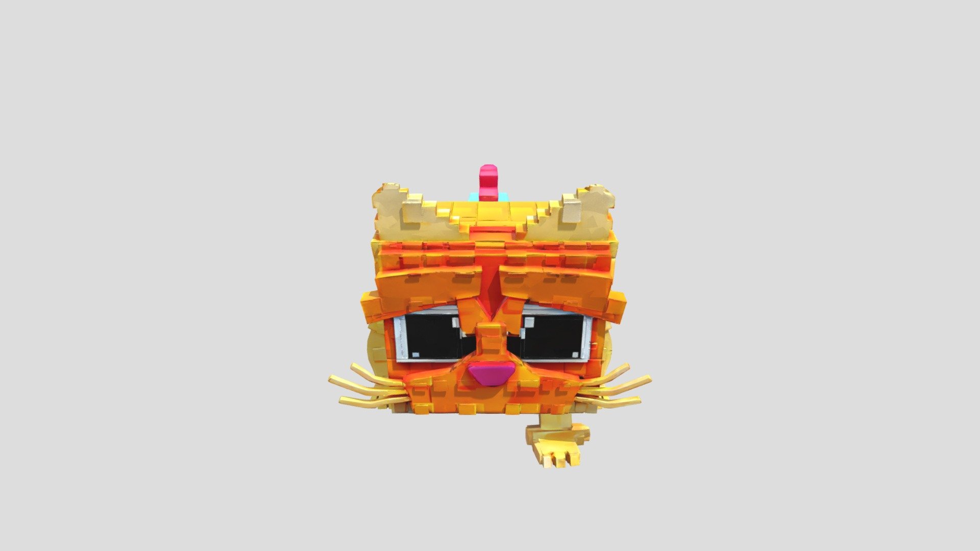 Trulimero Trulicina Blocky Brainrot - Download Free 3D model by Stealer ...