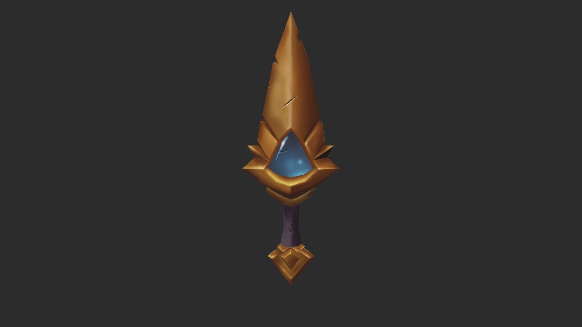 Sword (hand painted 3d version) - 3D model by Sai1111 [f05ae83] - Sketchfab