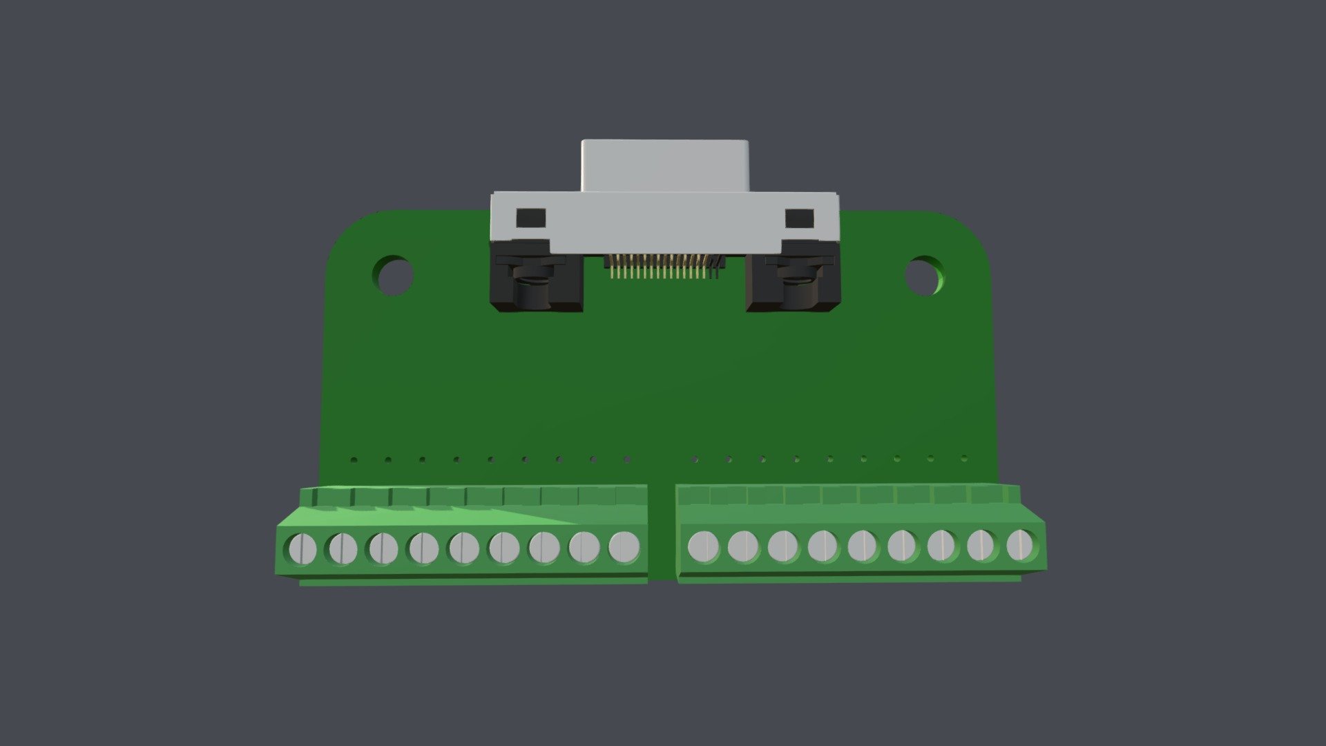 UC301 Breakout Board - 3D model by ucflight (@canyonp123) [f05aefa ...