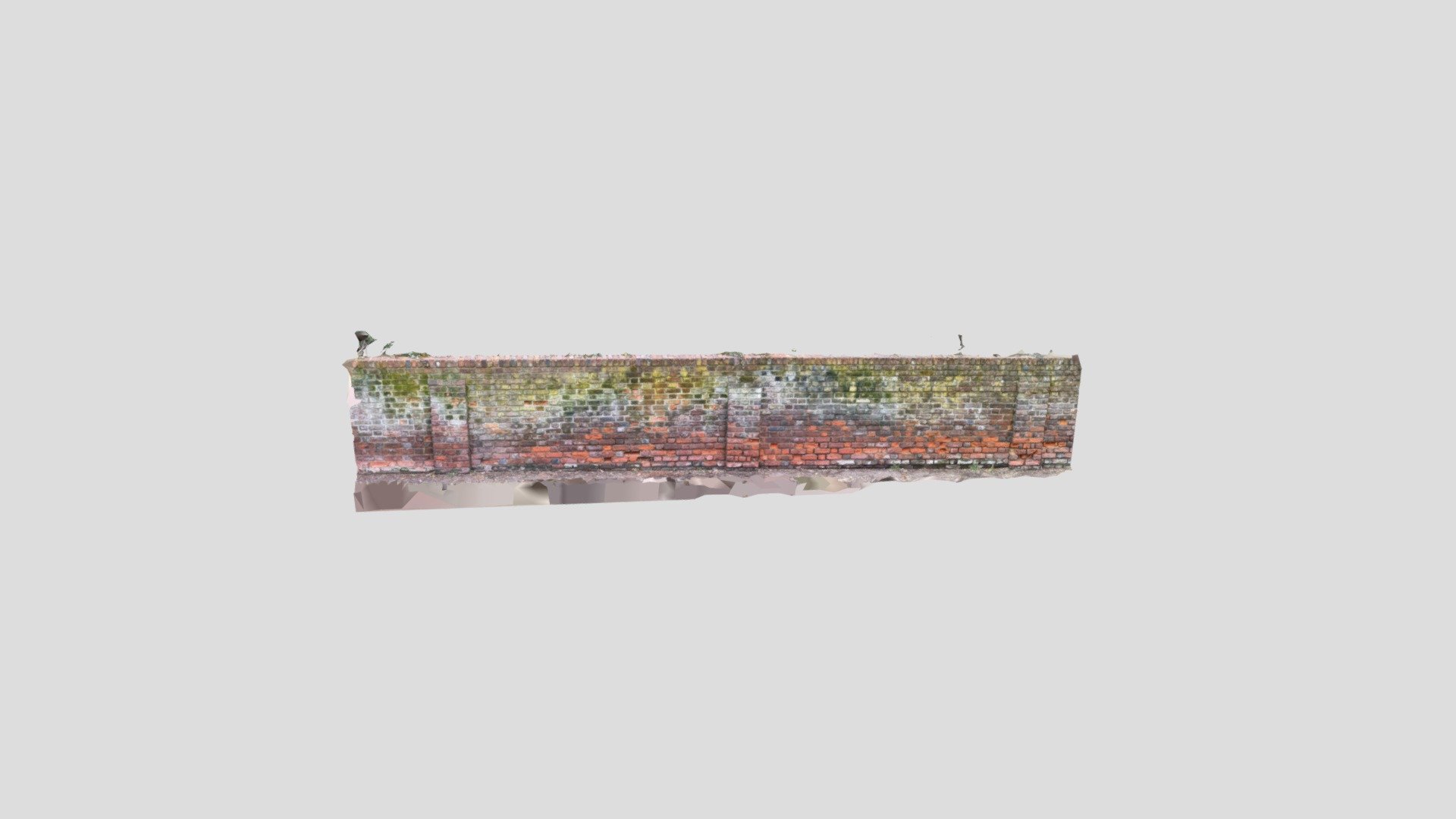 Brick Wall - Watling View, St Albans - Download Free 3D model by ...