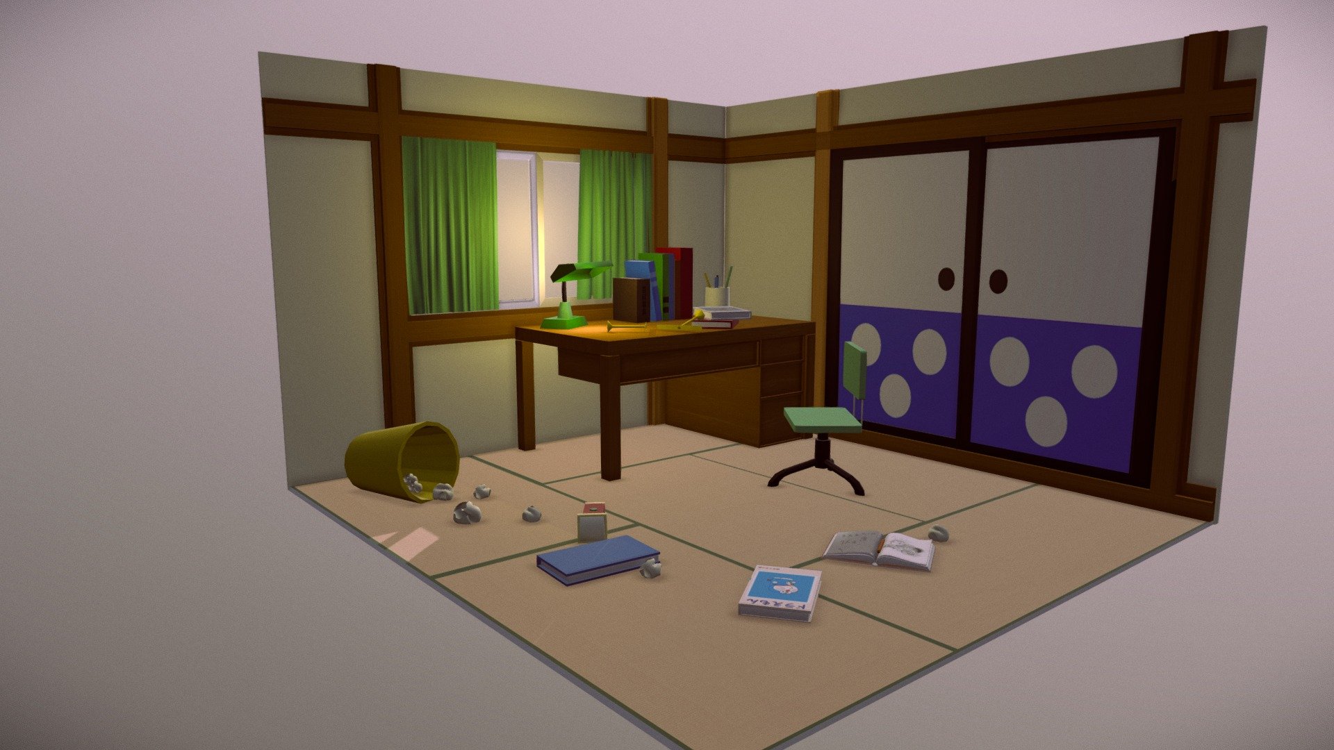 Doraemon room - 3D model by a111082005 [f0615cd] - Sketchfab
