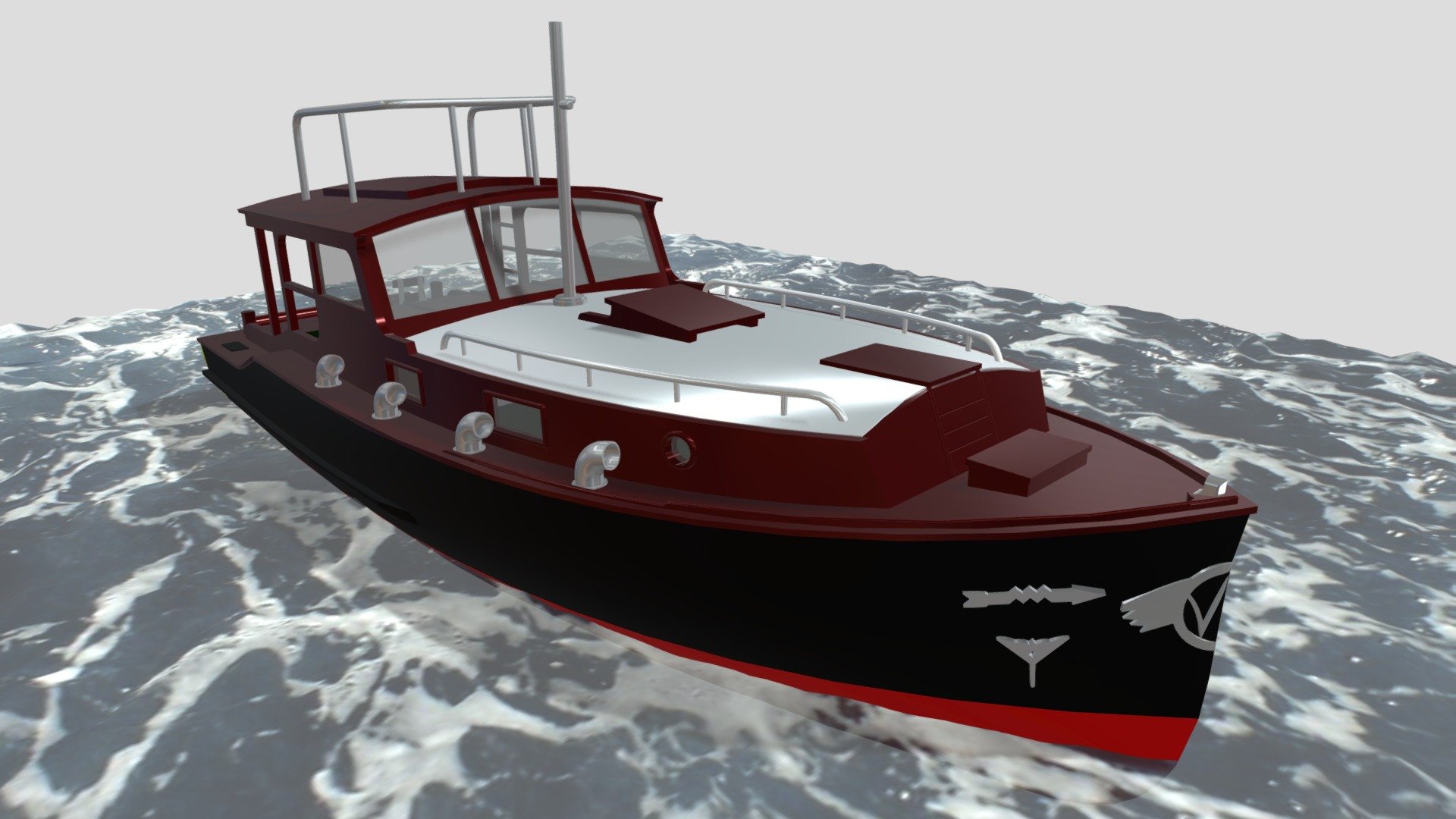 Papas Pilar Ship - 3D model by Fedawy [f062d8f] - Sketchfab
