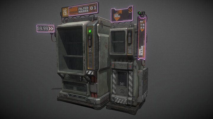 Dispenser 3D models - Sketchfab