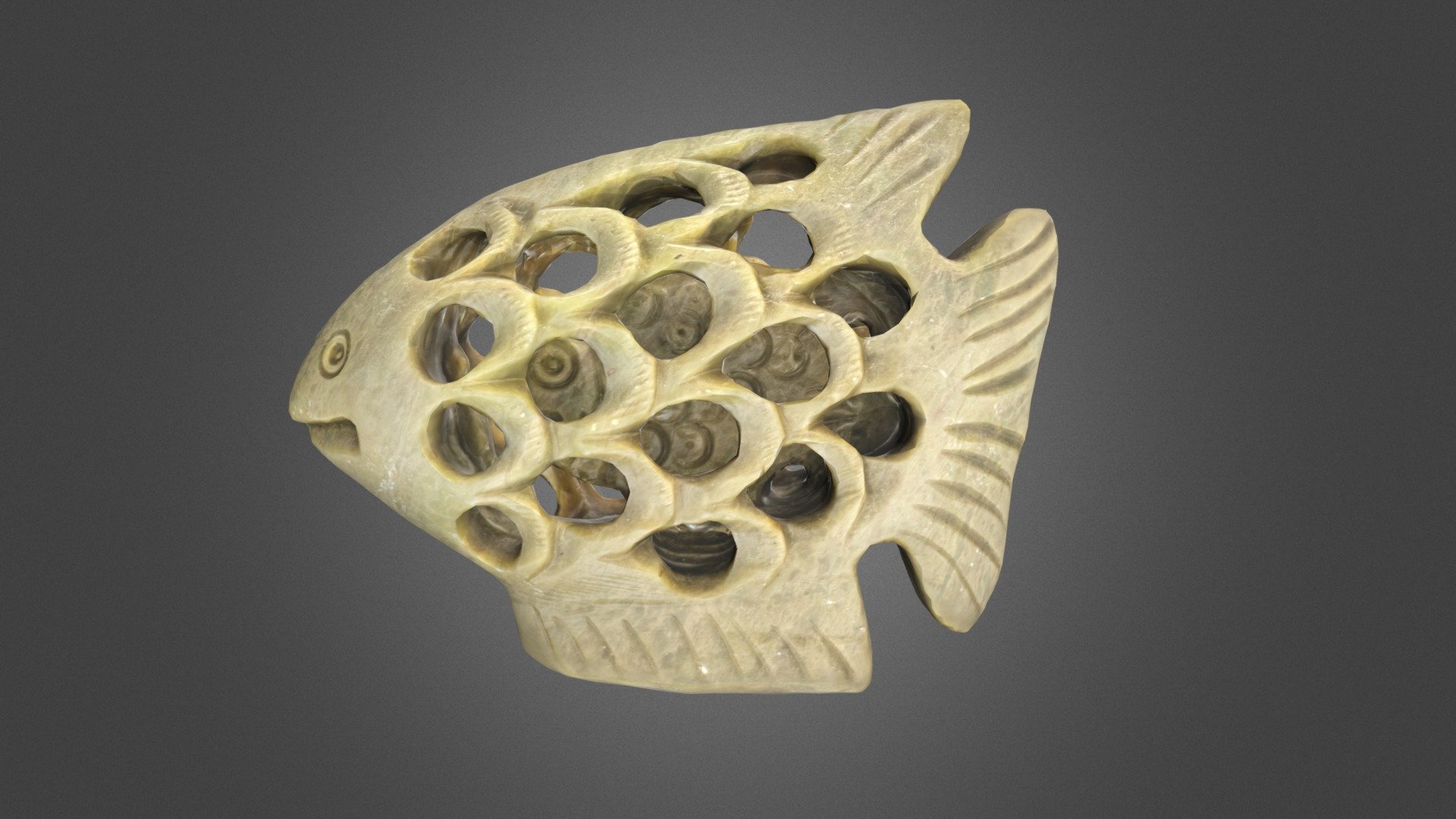 Soapstone Fish figure - Download Free 3D model by NaRoCreations ...