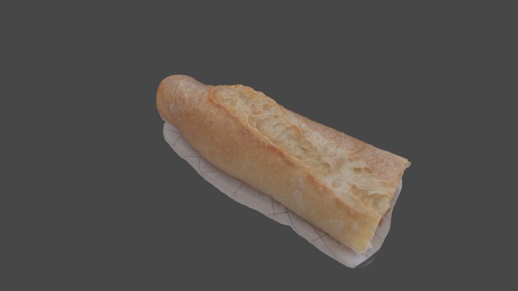 Bread - 3D model by nepe [f065704] - Sketchfab