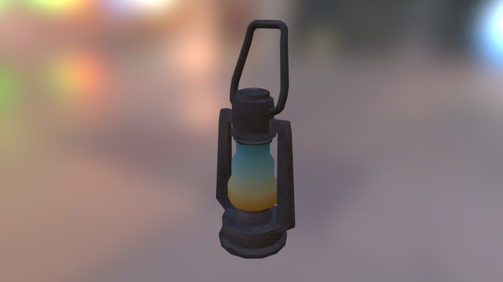 Low-Poly Lantern - 3D model by Tom (@tommehsart) [f06650f] - Sketchfab