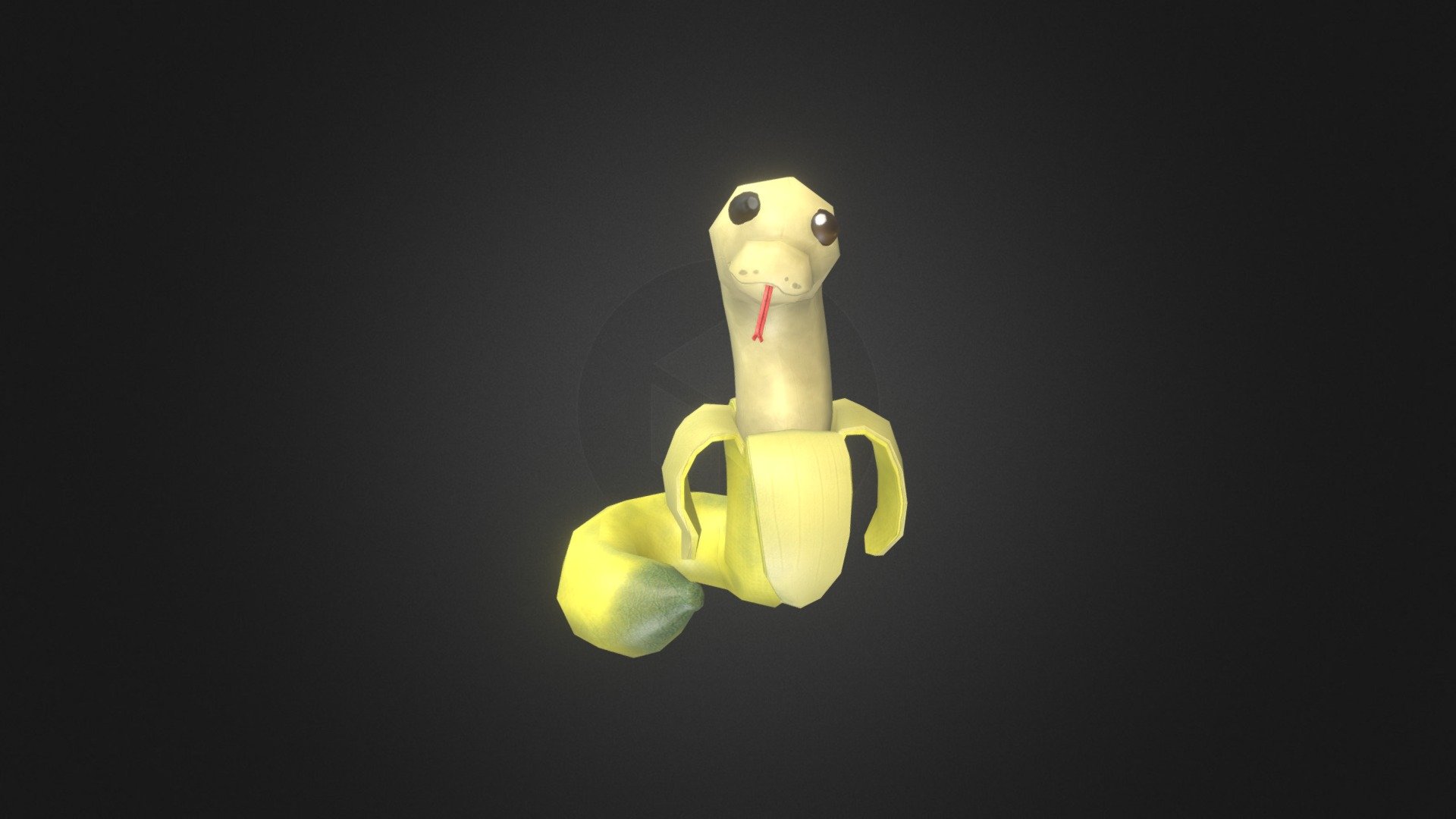 Banana_Snake - Download Free 3D model by SteD (@SteD_Art) [f066bae ...