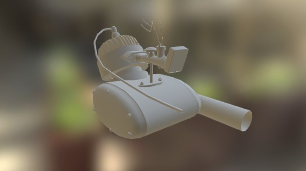 DKW 49cc 2 Stroke - 3D model by dudejimbo555 [f066c6d] - Sketchfab