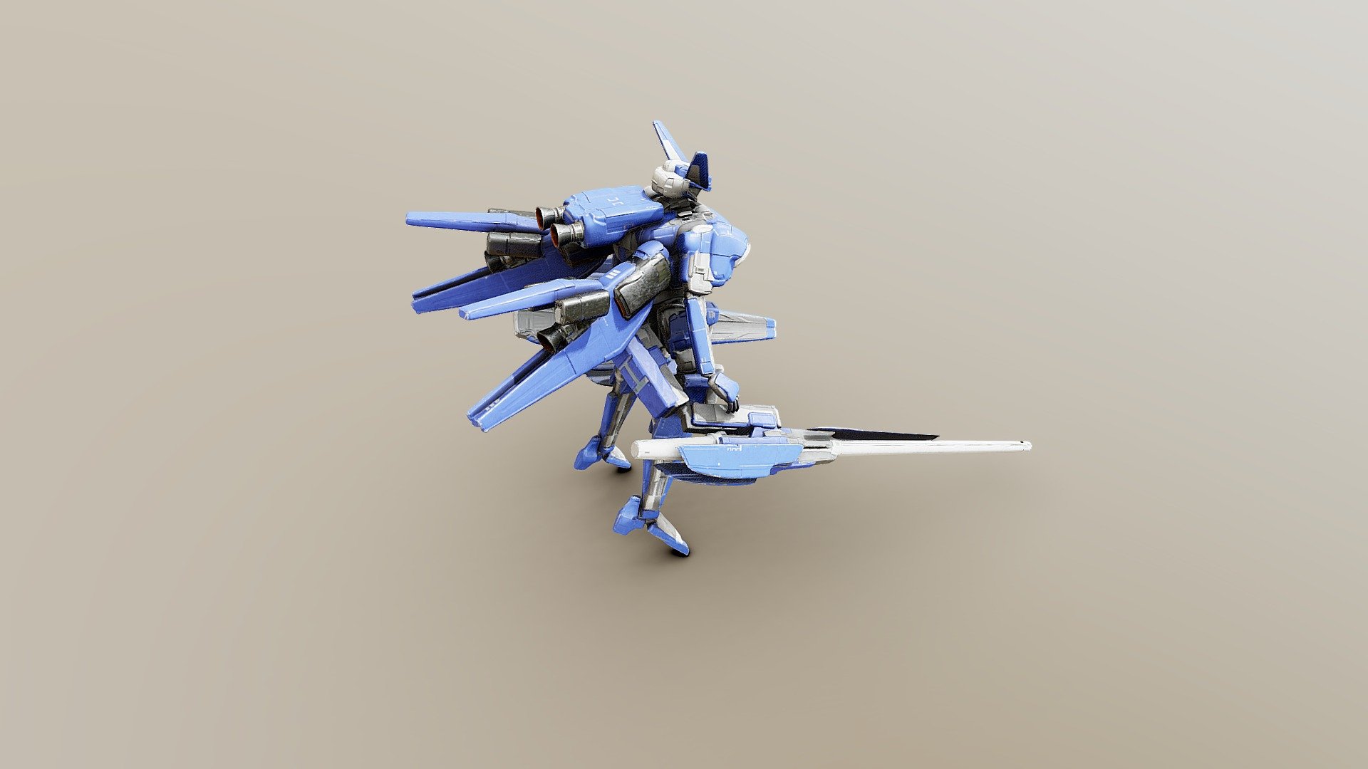 Prototype [OMEGA-BLADE] - 3D model by asaito [f067058] - Sketchfab