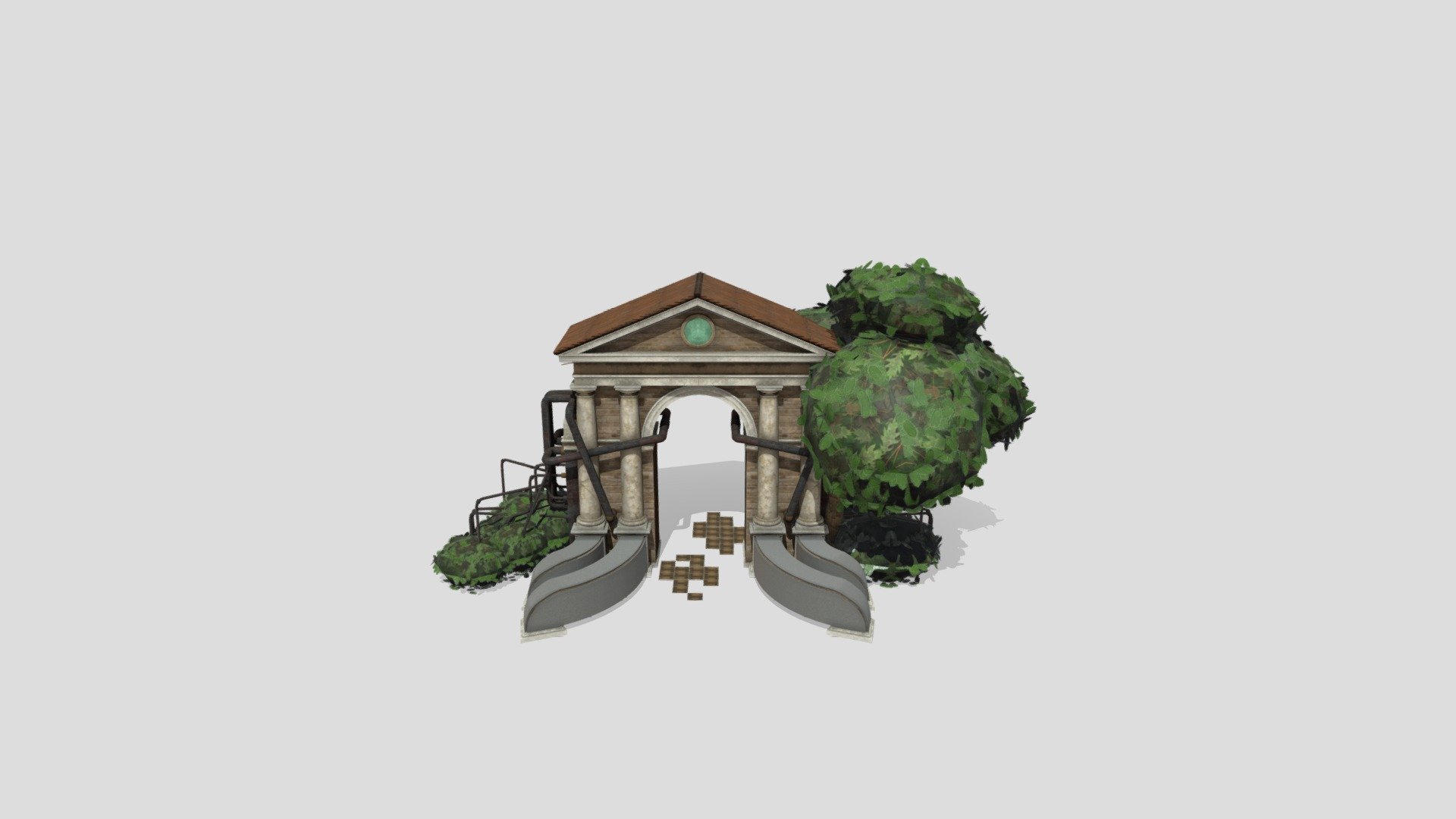 Archway - 3D model by Tempoch (@tempochart) [f067678] - Sketchfab