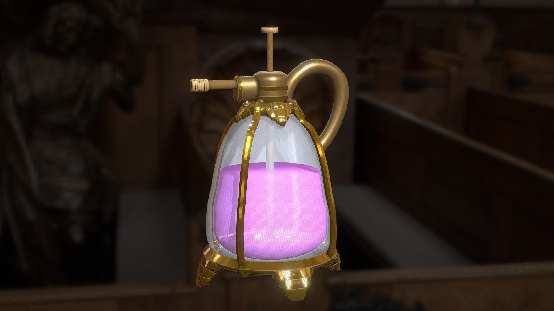 Holy Spray of Regeneration - 3D model by parjen [f068756] - Sketchfab