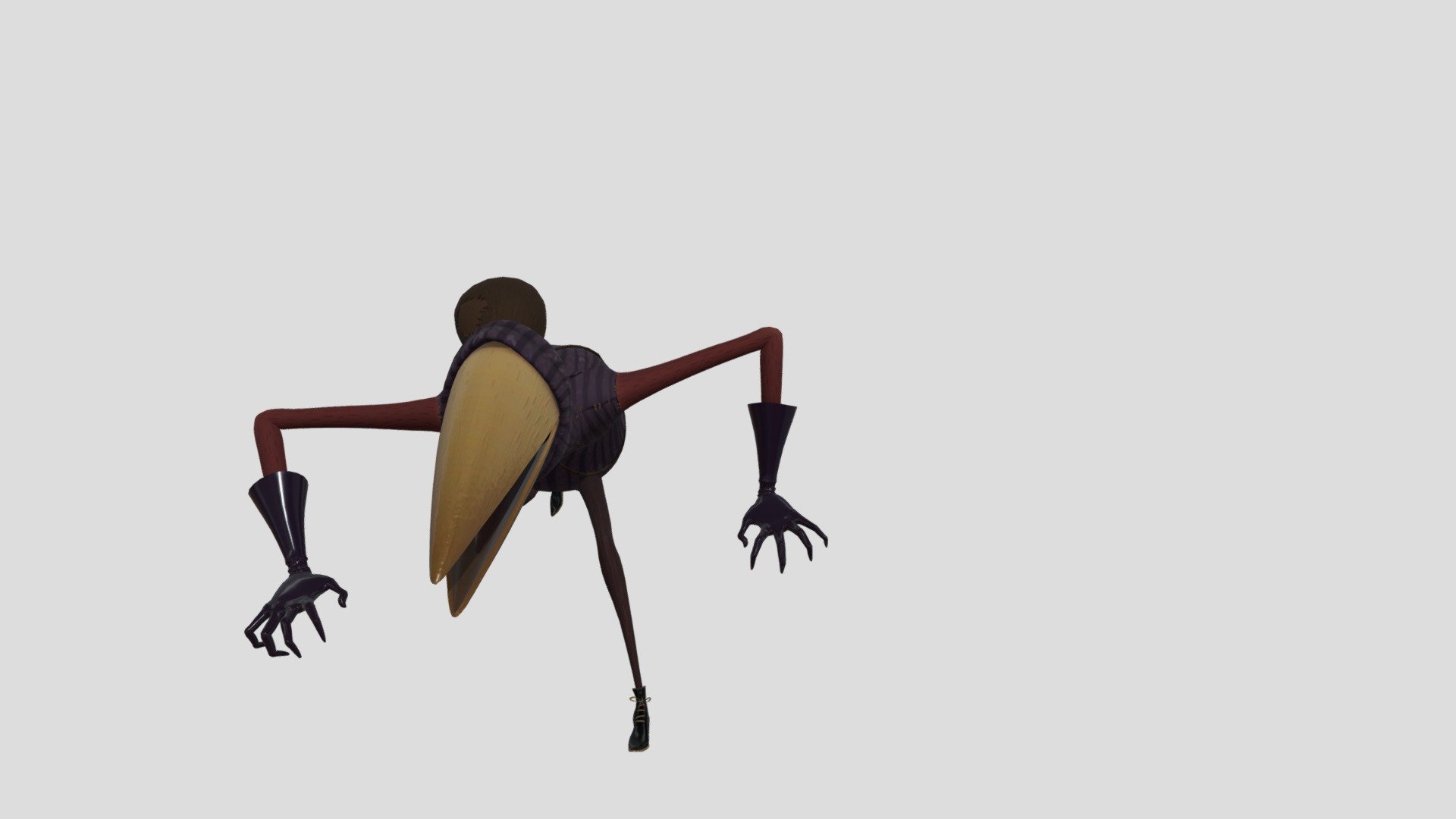 Hello Neighbor 2 Beta - Guest (Animated) - Download Free 3D model by ...