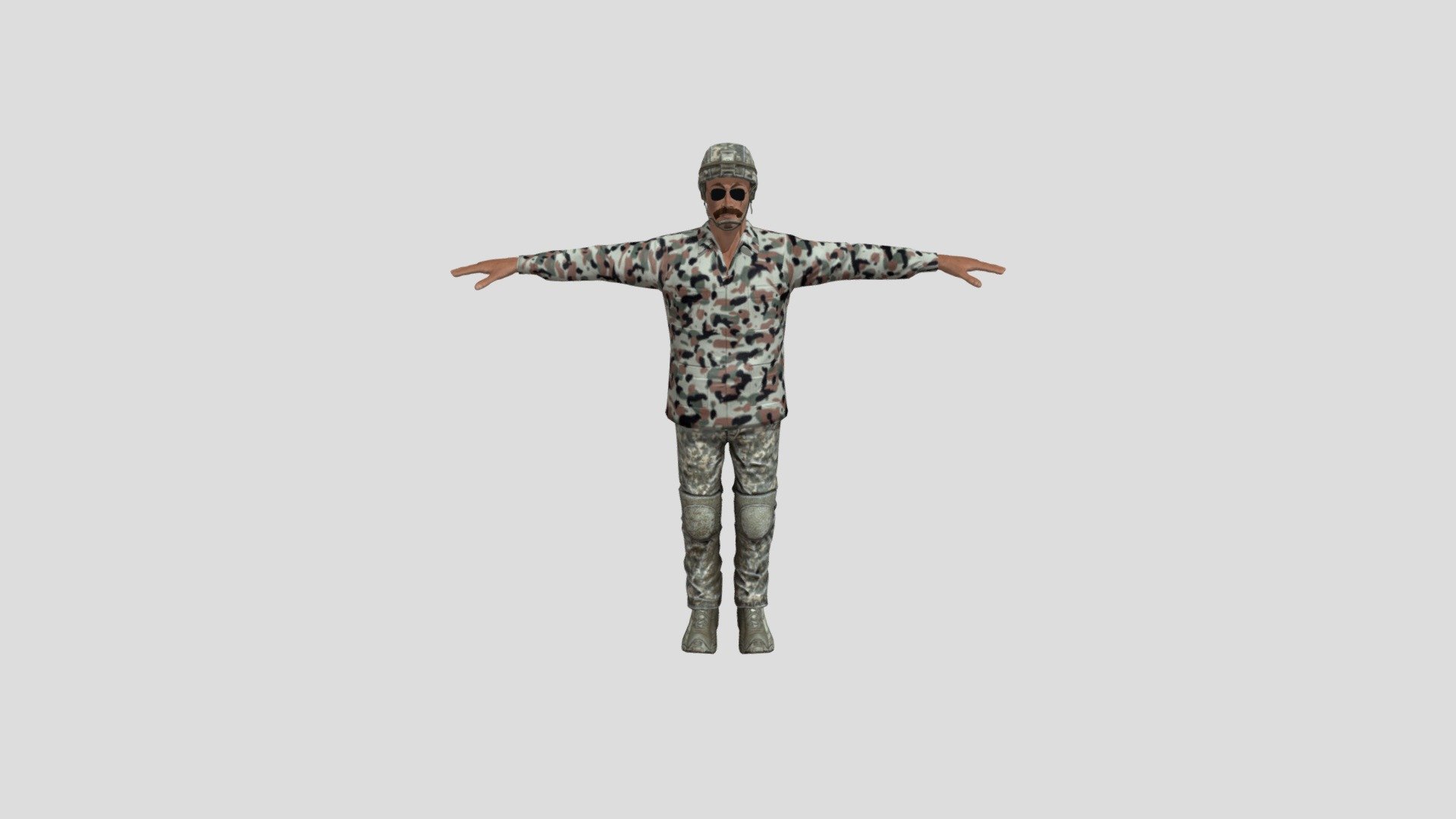 Soldier - Download Free 3D model by vdchris7 [f06eb9d] - Sketchfab