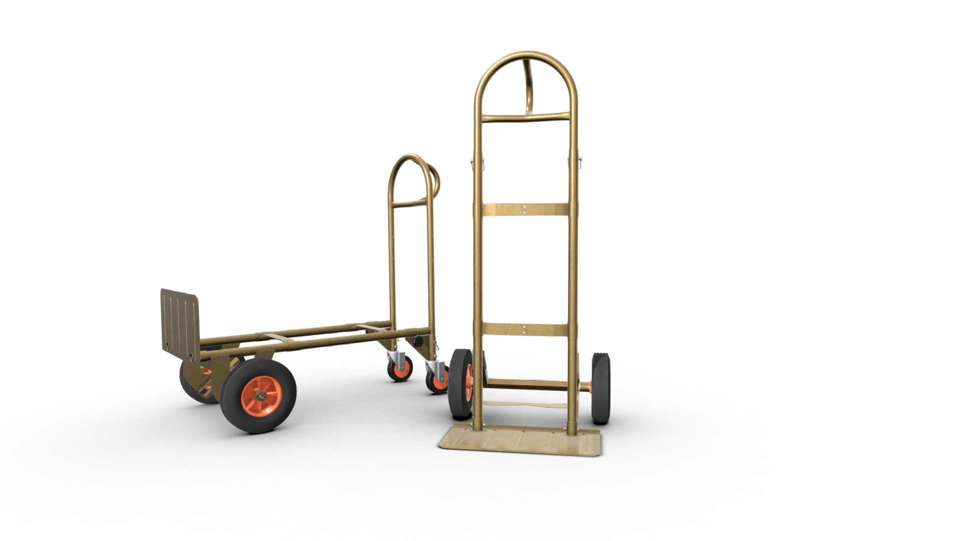 ZPHT Zero Pro Hand Truck and Trolley - 3D model by Forest Master ...