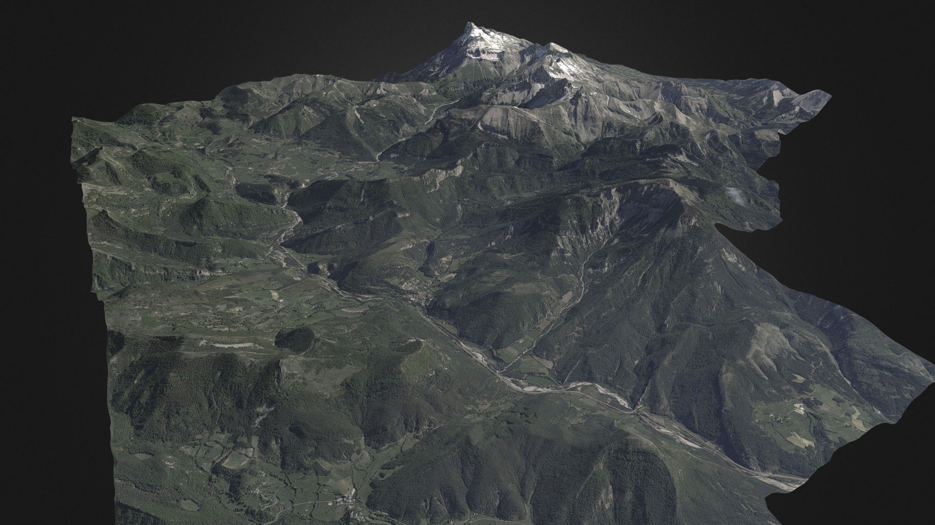 Lus La Croix Haute - 3D model by GEOPS U-Paris-Saclay (@gouravour ...