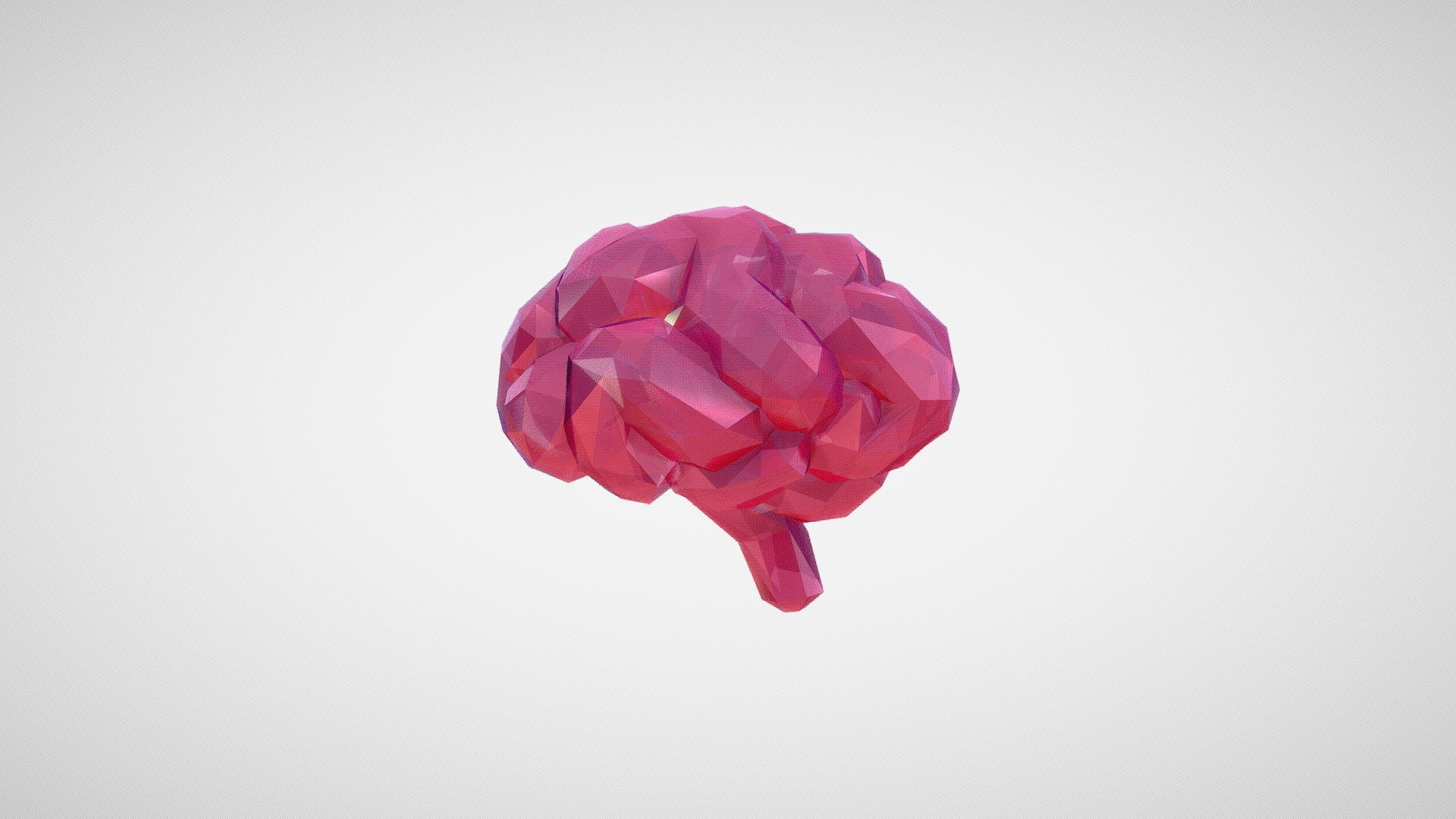 Crystal Ruby Brain - Buy Royalty Free 3D model by tkkjee [f072872 ...