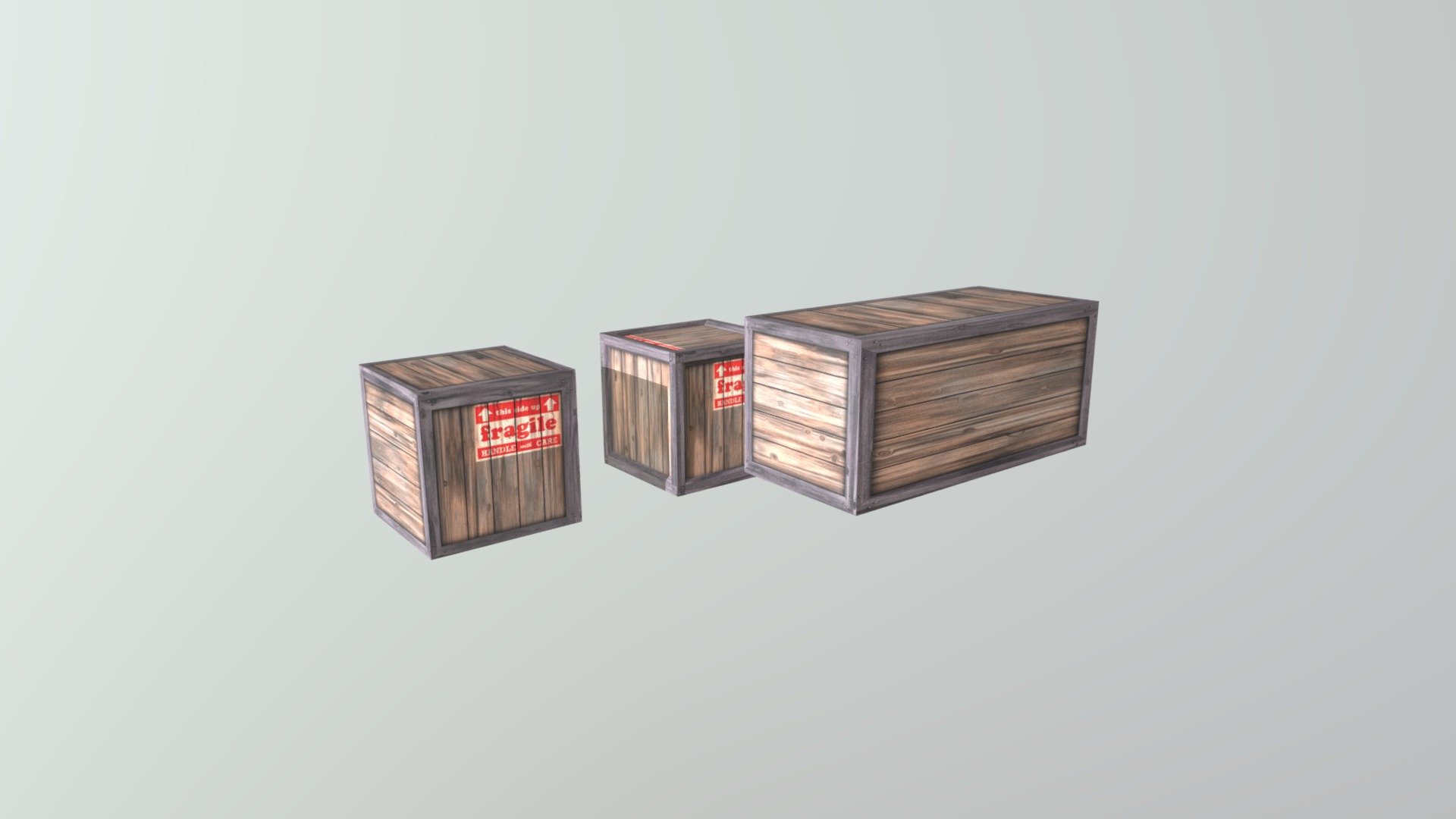 Box/Crate Model - Download Free 3D model by Joshliam3667 [f07344a ...