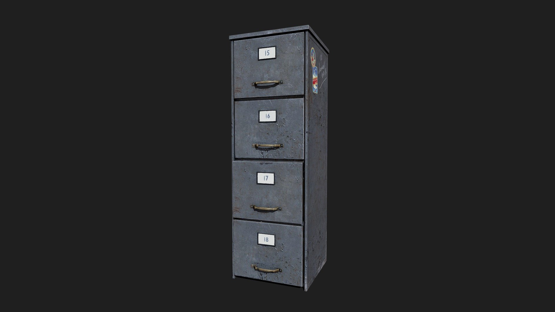 File Cabinet - Download Free 3D model by Siberia (@LtxxwSibeRia ...