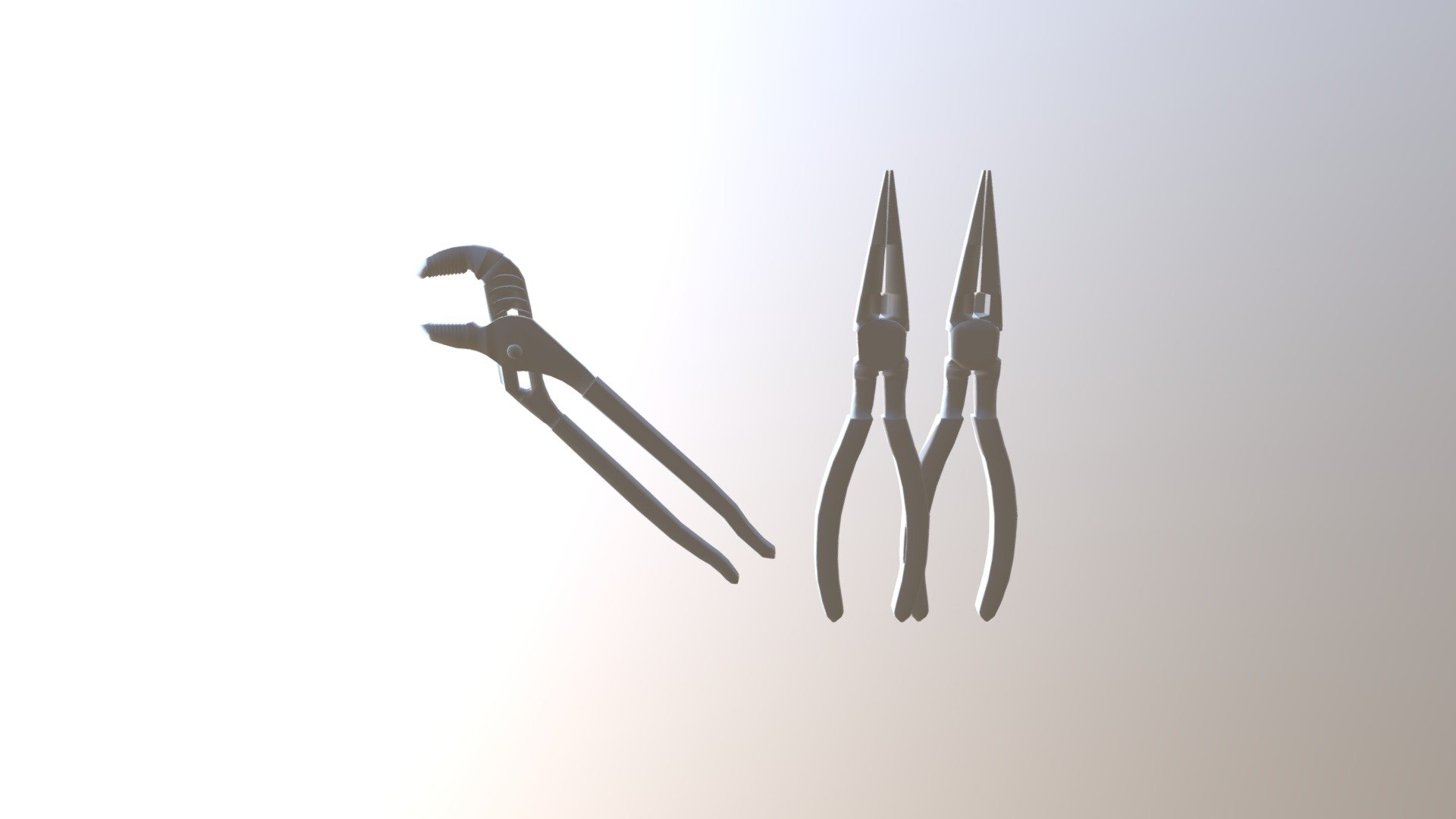 pliers - 3D model by slyleron [f07467c] - Sketchfab