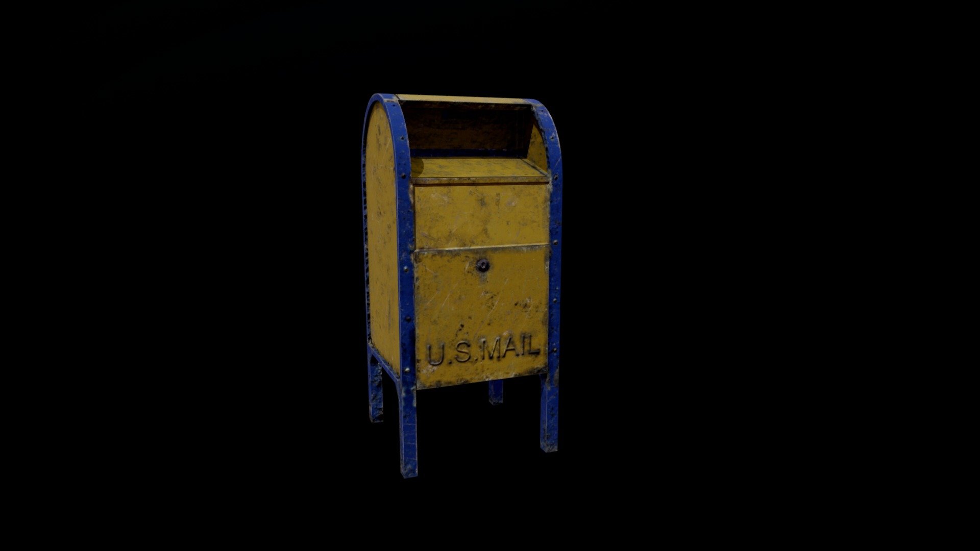 Mailbox - 3D model by slim_shady24 [f0759e4] - Sketchfab