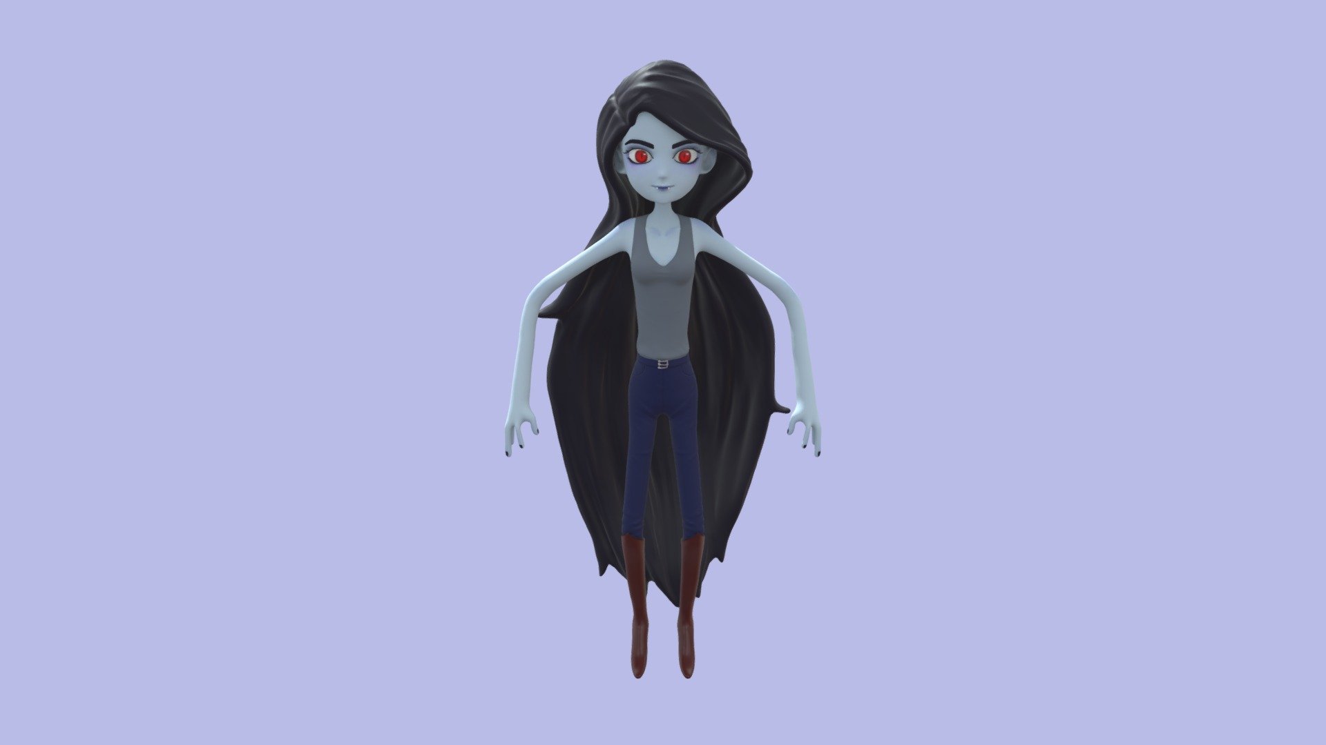 Marceline Model - 3D model by VenusBlooding [f075e13] - Sketchfab