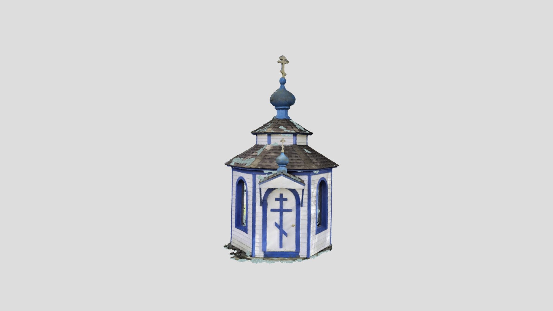 Small chapel on monastery grounds - Download Free 3D model by VR ...