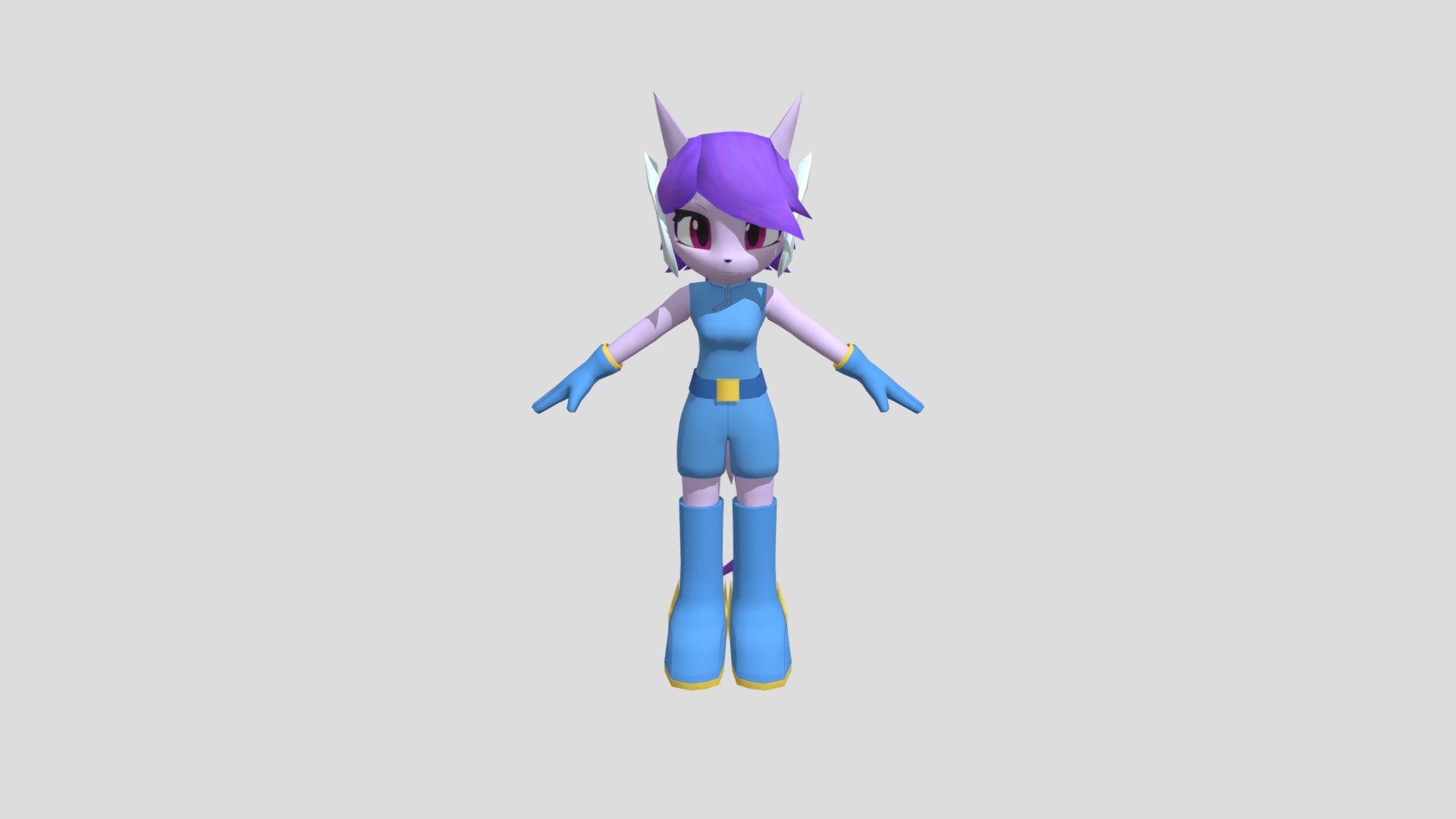 Freedom Planet - Lilac - Download Free 3D model by EvilTheSackboy01 ...