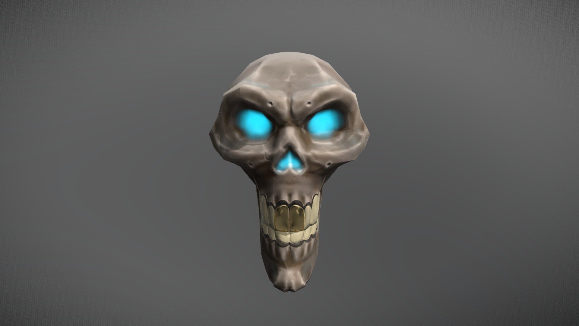 Cartoon Skull - 3D model by Thomas.Carrara [f0770ba] - Sketchfab