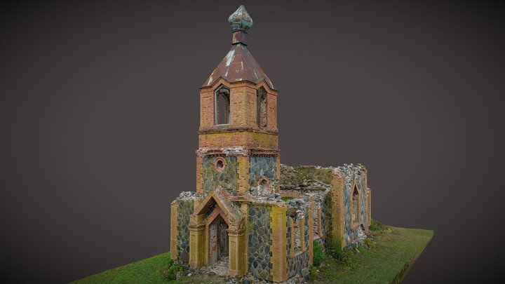 Abandoned_church 3D models - Sketchfab