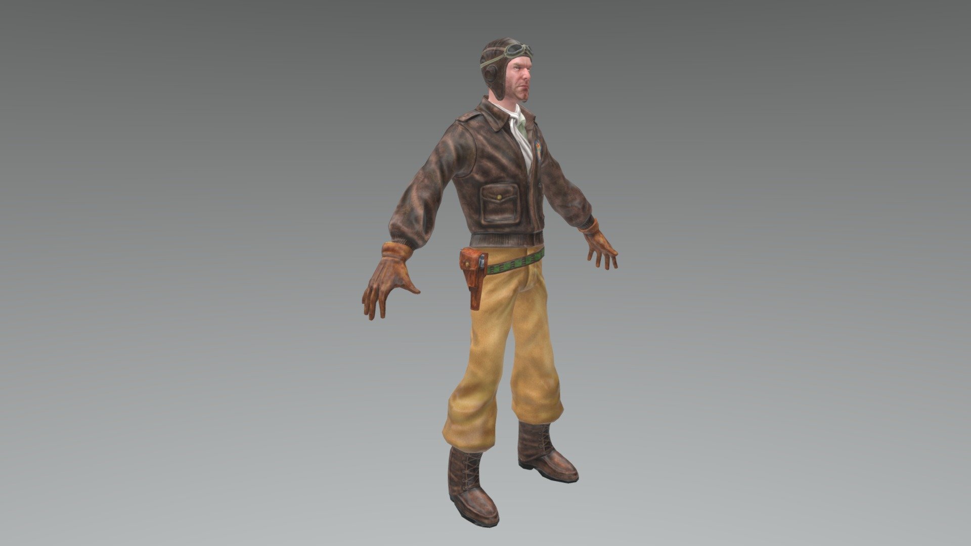 US Pilot - Buy Royalty Free 3D model by VladO (@baloga) [f078bff ...