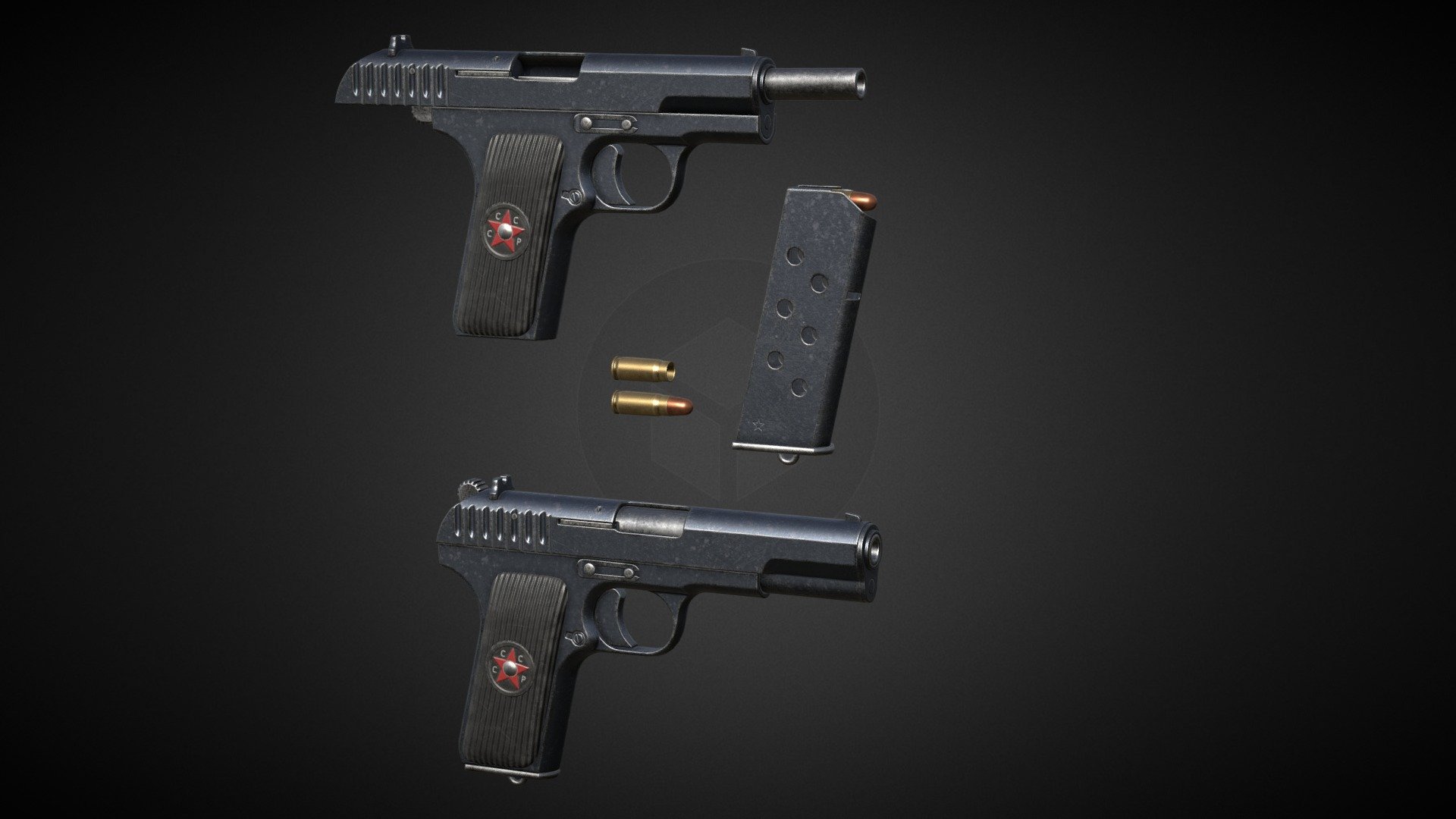 TT-33 - Download Free 3D model by Firewarden3D (@Firewarden) [f07a124 ...