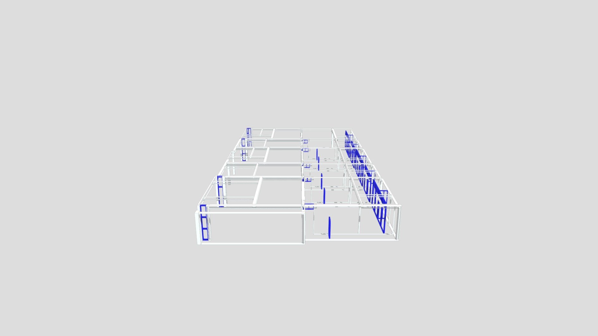PROJECT#252 -- STRUCTURAL LAYOUT - 3D model by cgoodwin [f07a256 ...