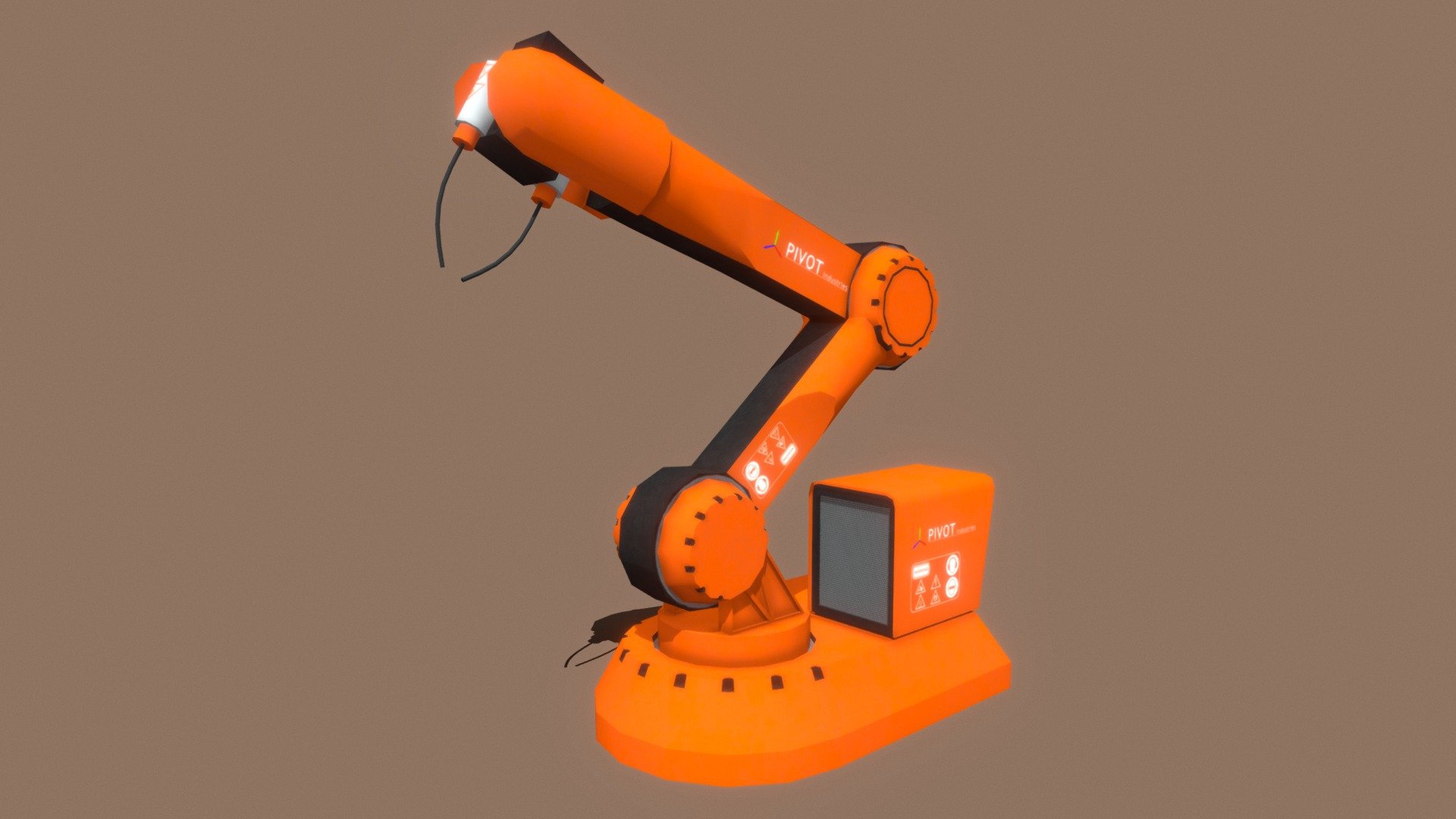 Pivot Industries: Articulated Welding Arm - 3D model by Kovacore ...