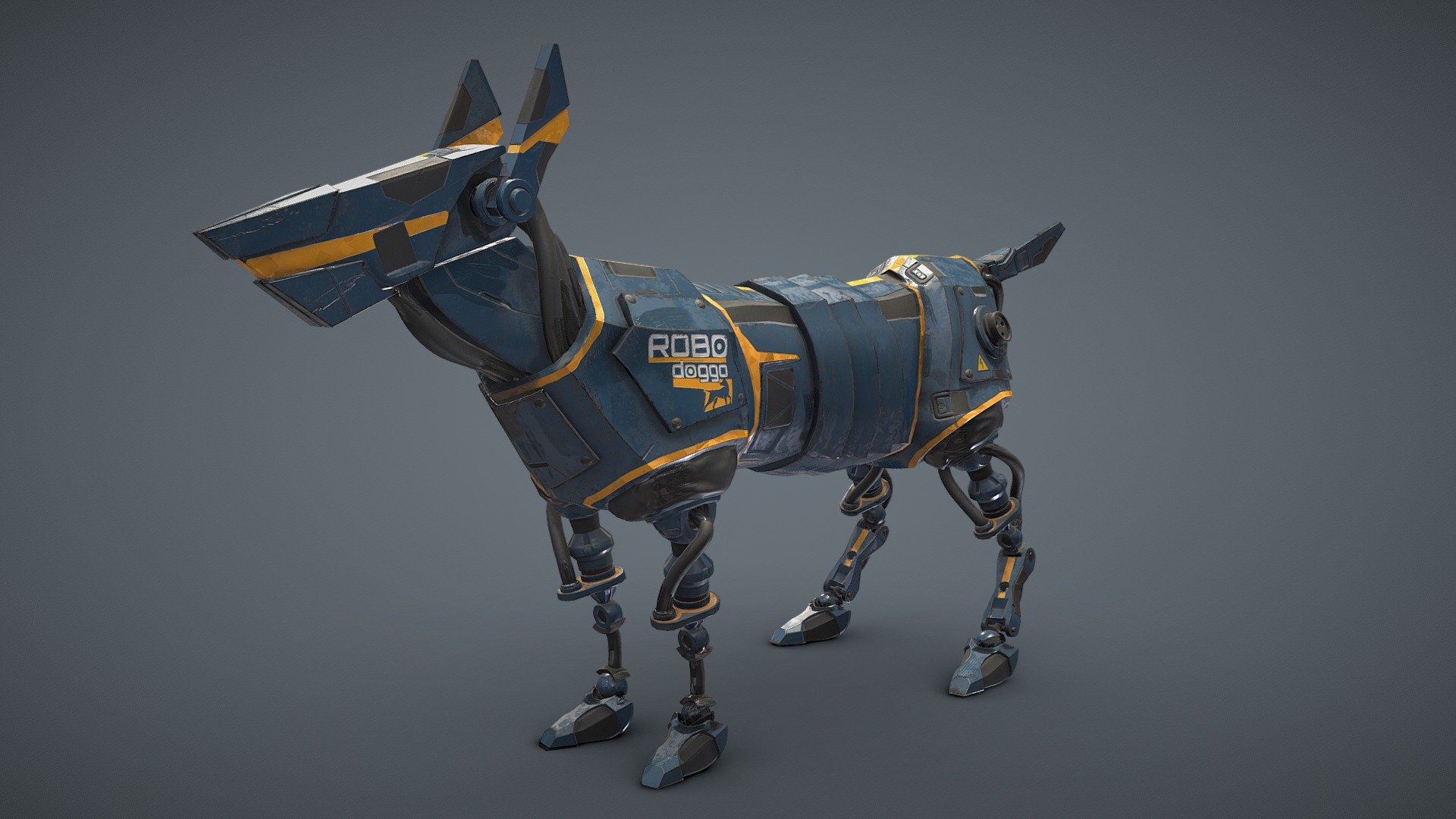Robodoggo - Buy Royalty Free 3D model by Massimiliano Turco (@mturco21 ...