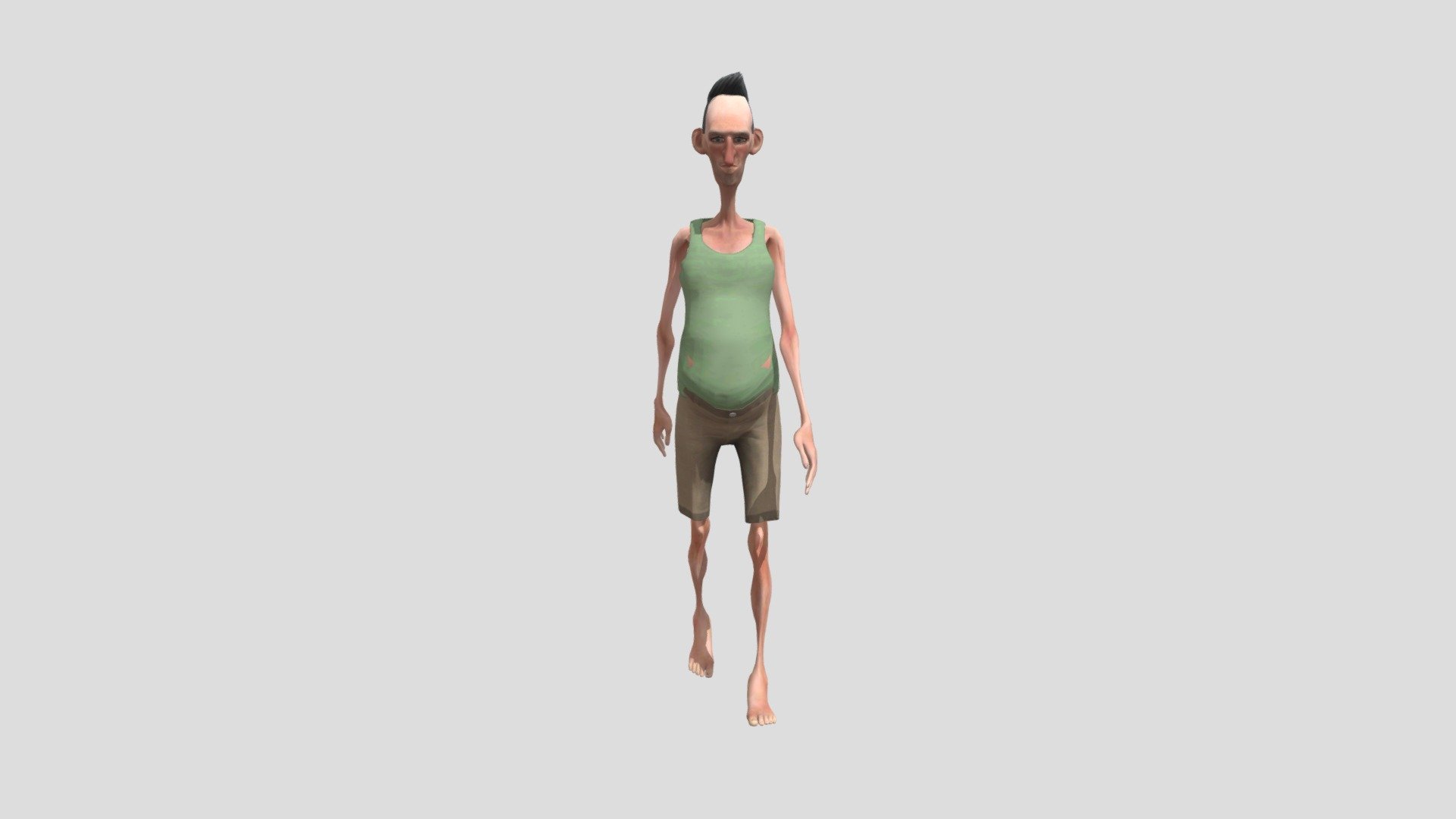 Angry Neighbor - Download Free 3D model by ValePro10 [f080bee] - Sketchfab