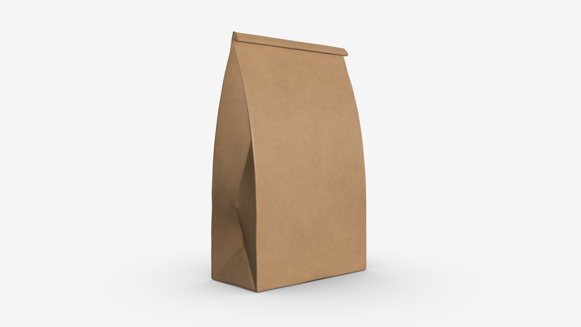 Paper bag packaging 03 - Buy Royalty Free 3D model by HQ3DMOD ...