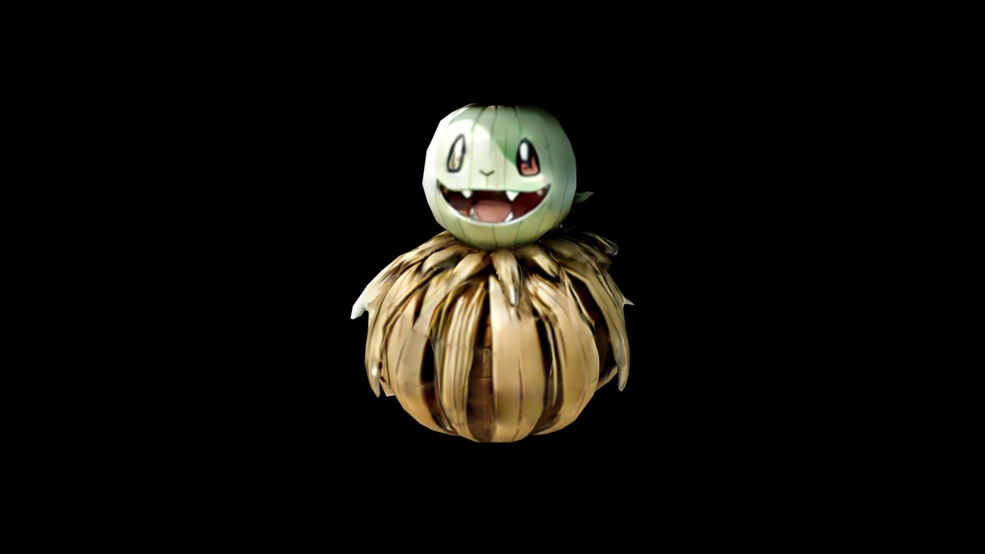 Woobum, the friendly tropical monster. - Download Free 3D model by ...