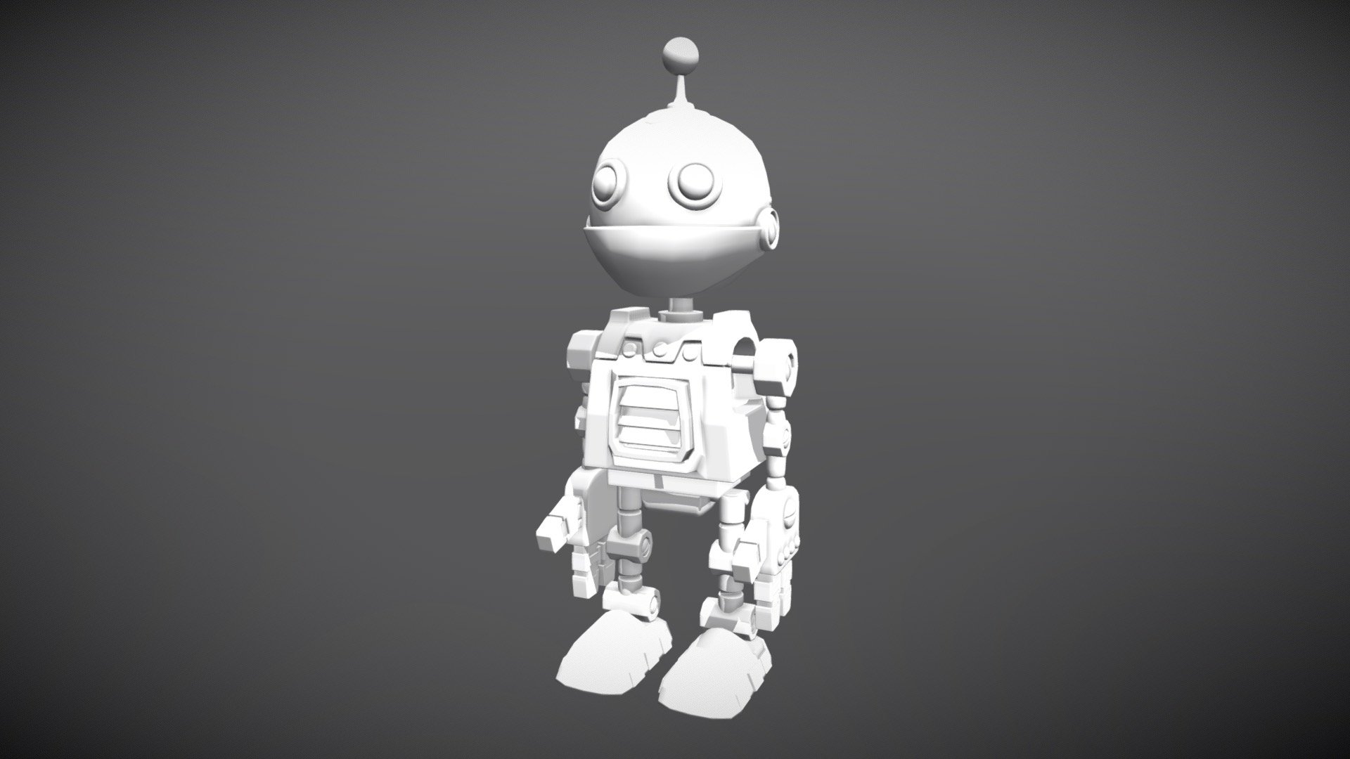 Robot - 3D model by KeePOUT [f082ce1] - Sketchfab