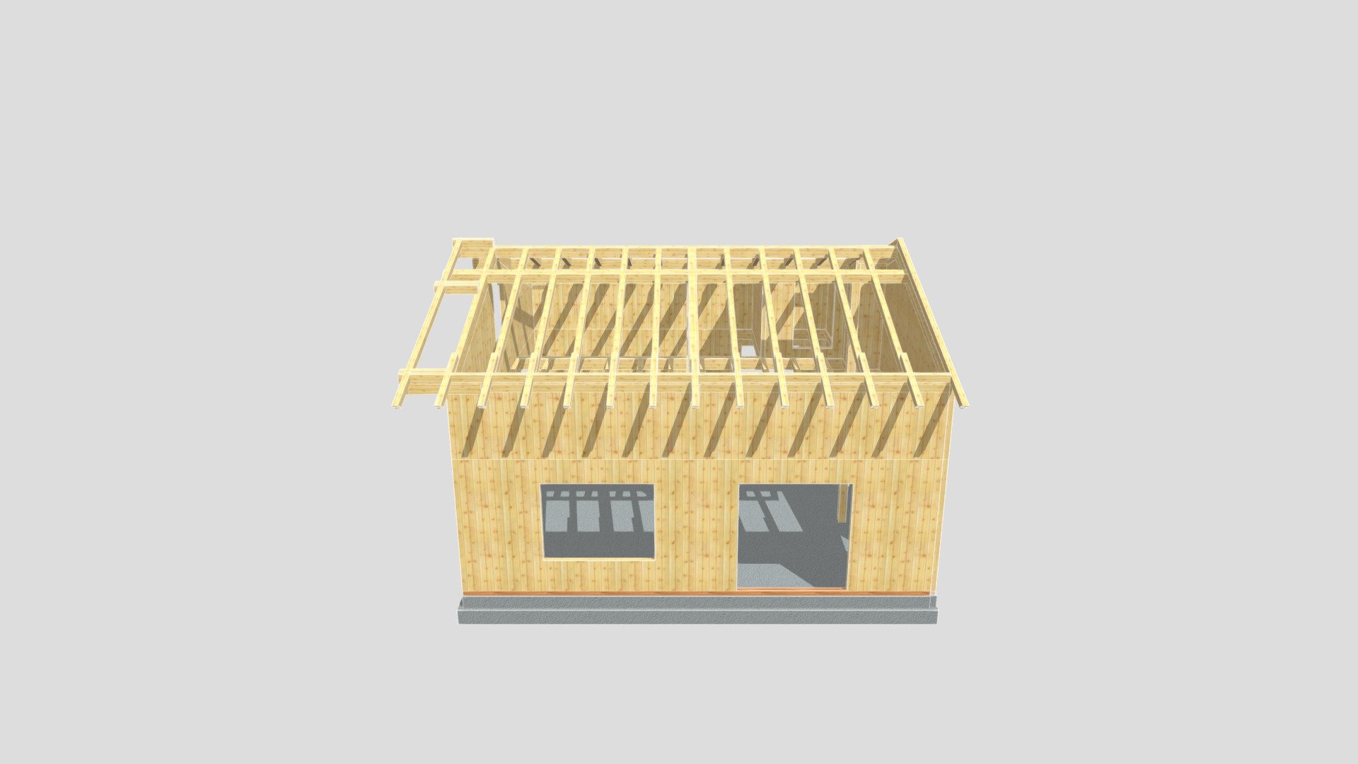 CLT house Rieti - Download Free 3D model by Evolood Timber Engineering ...