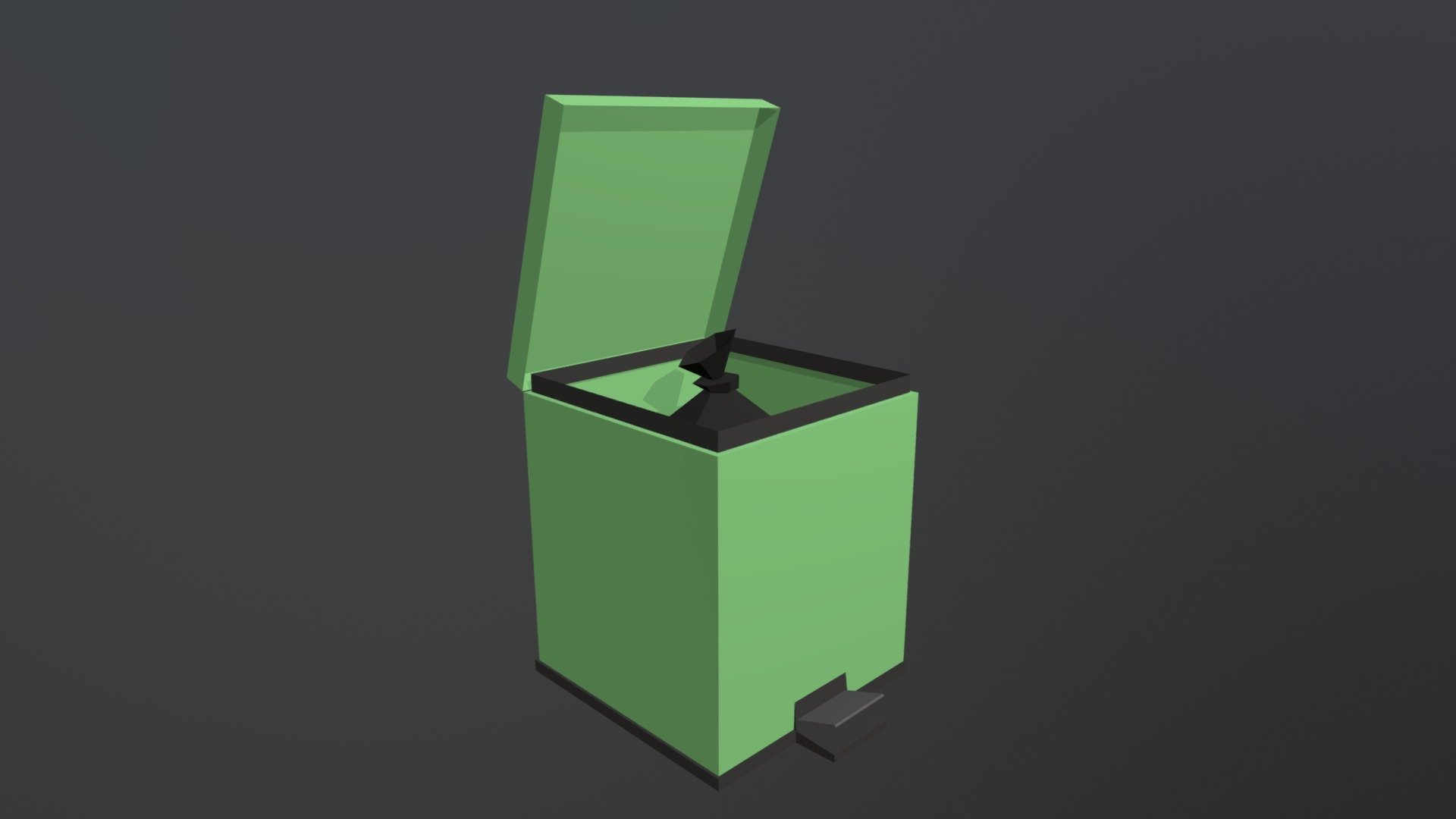 Waste bin - Household Prop Challenge - 3D model by kielkaiser [f0848fe ...