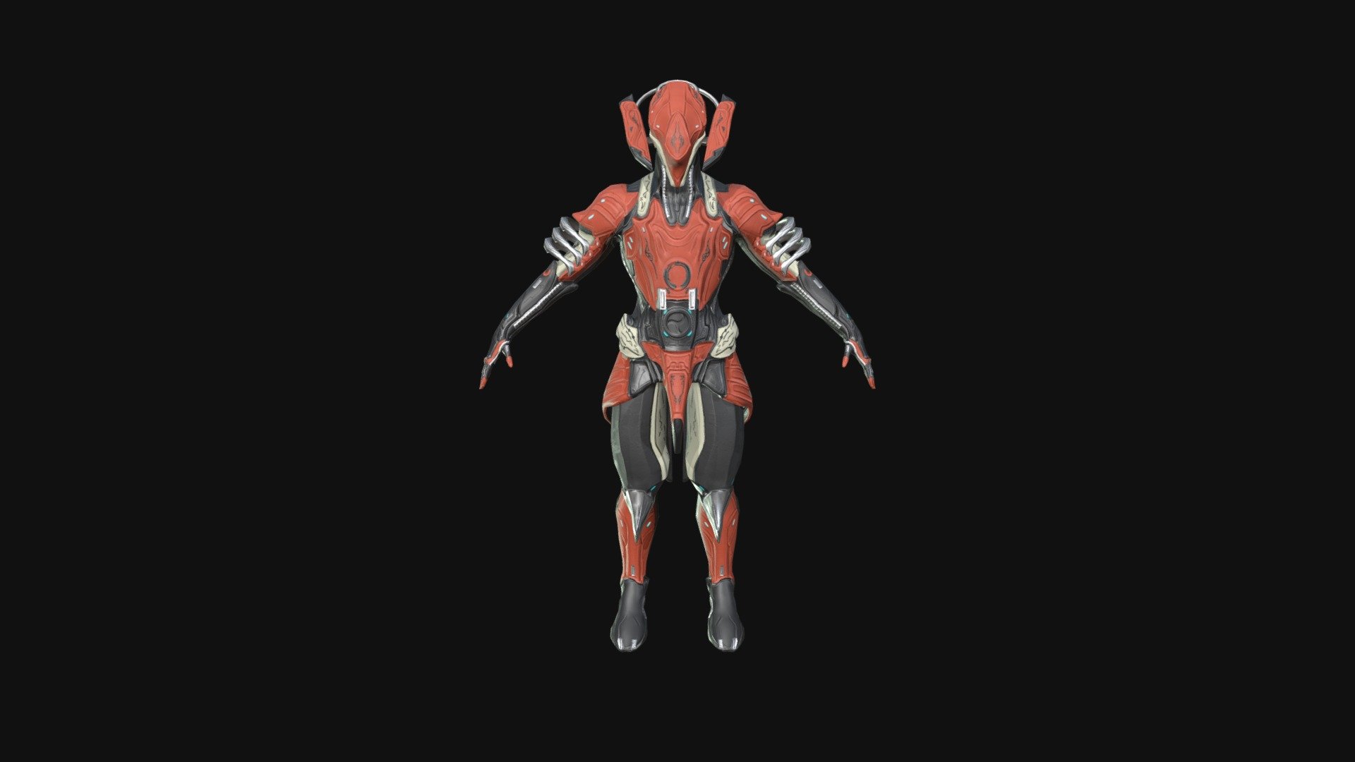 Volt Raijin 2.0 T-Pose - Download Free 3D model by Waterbeacon [f08605c ...