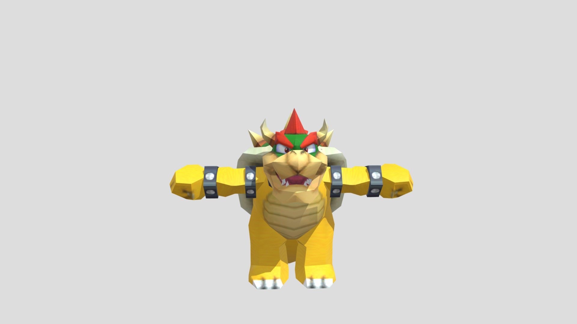 GameCube - Mario Kart Double Dash - Bowser - Download Free 3D model by ...