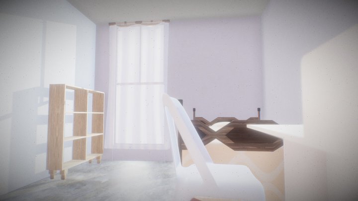 Dormitory 3D models - Sketchfab
