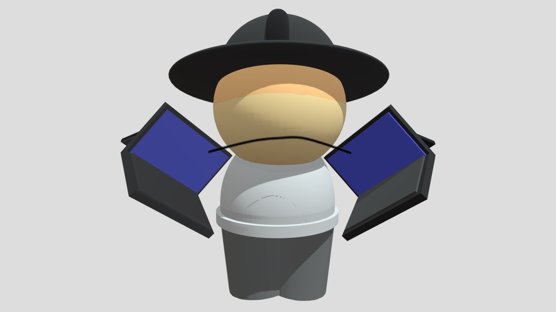 PC Man (Universal Dissension new) - Download Free 3D model by Smiledamn ...