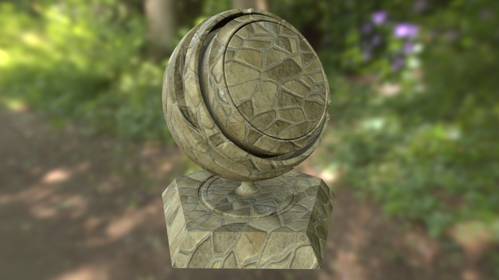 Realistic Stone Floor Sample - 3D model by Studio Virtua (@studiovirtua ...