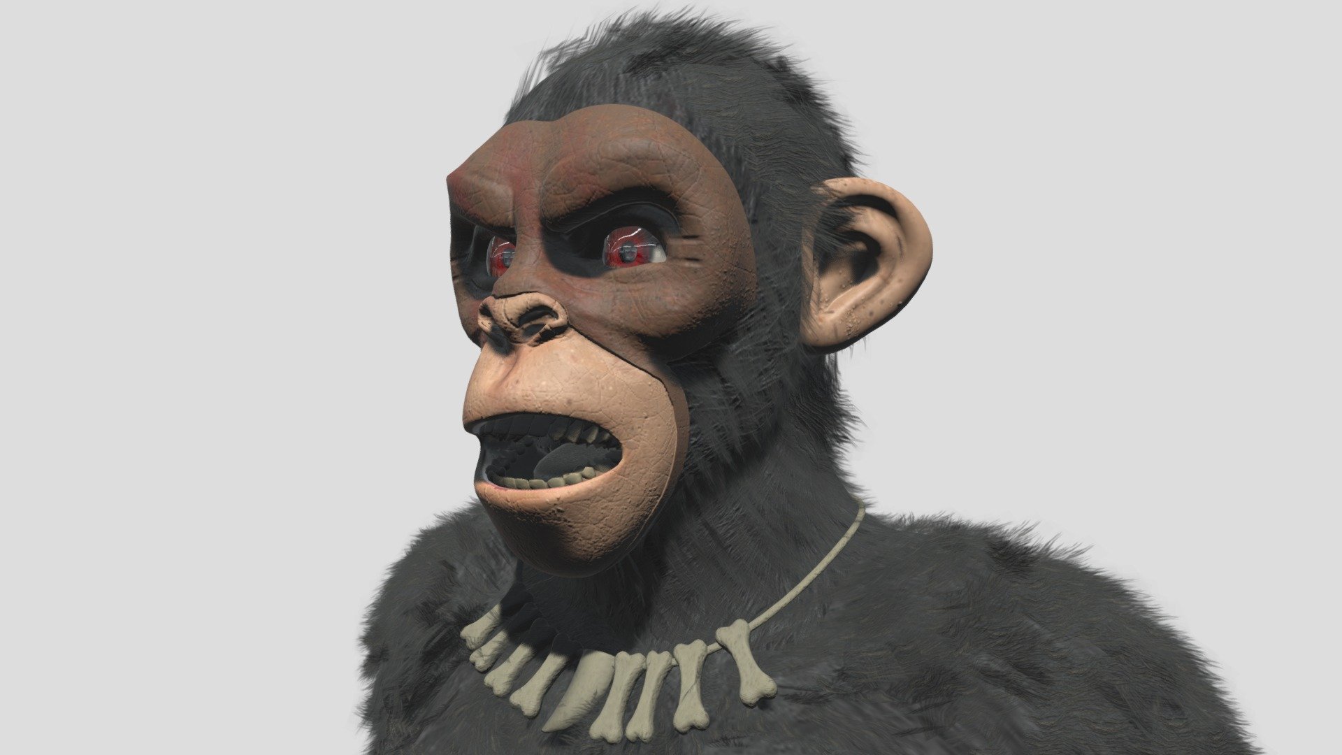 Ape - 3D model by REDU3DTeam [f08b247] - Sketchfab