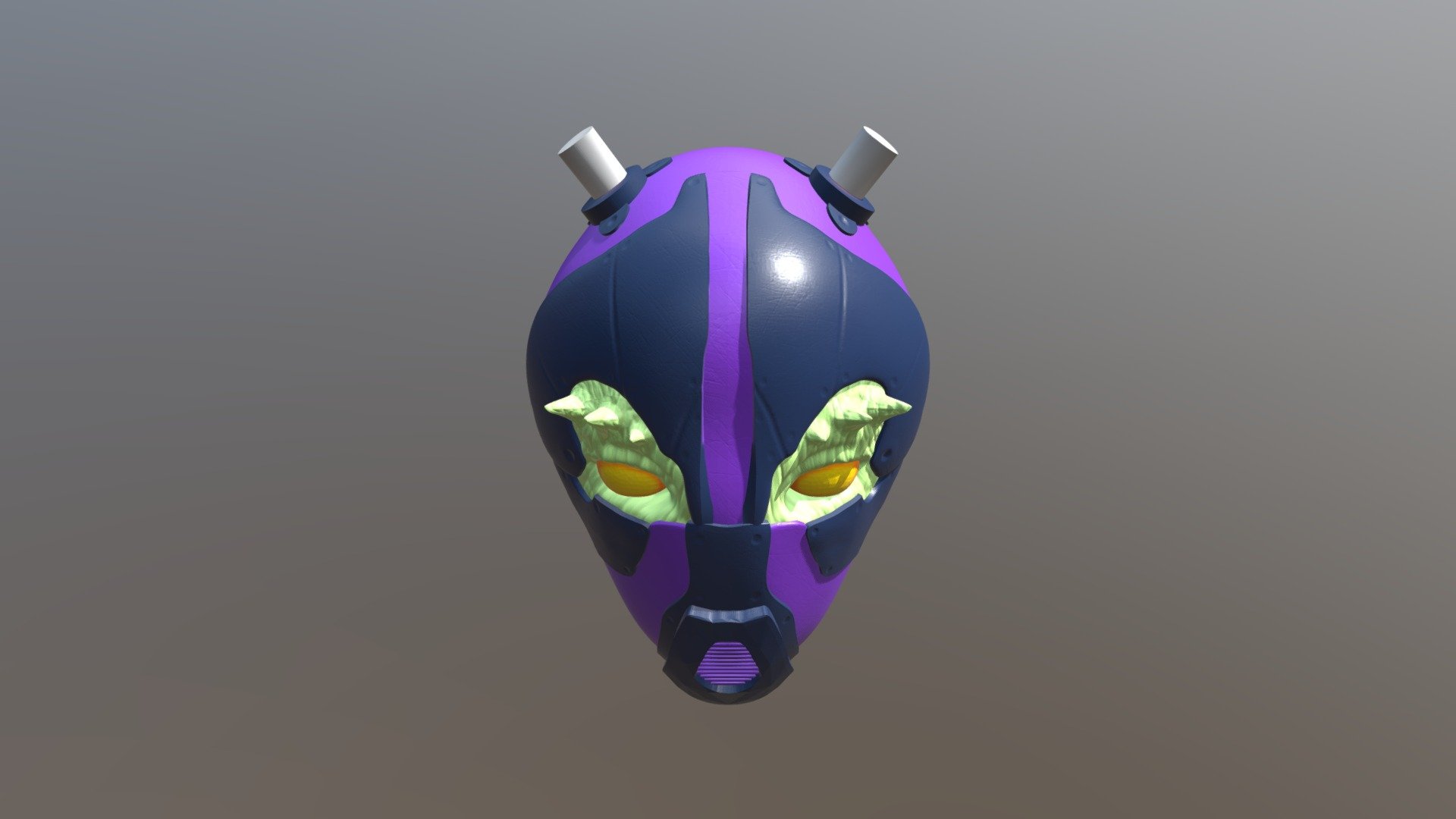 Alien Mask - 3D model by Verdant (@verdant.stu) [f08b464] - Sketchfab