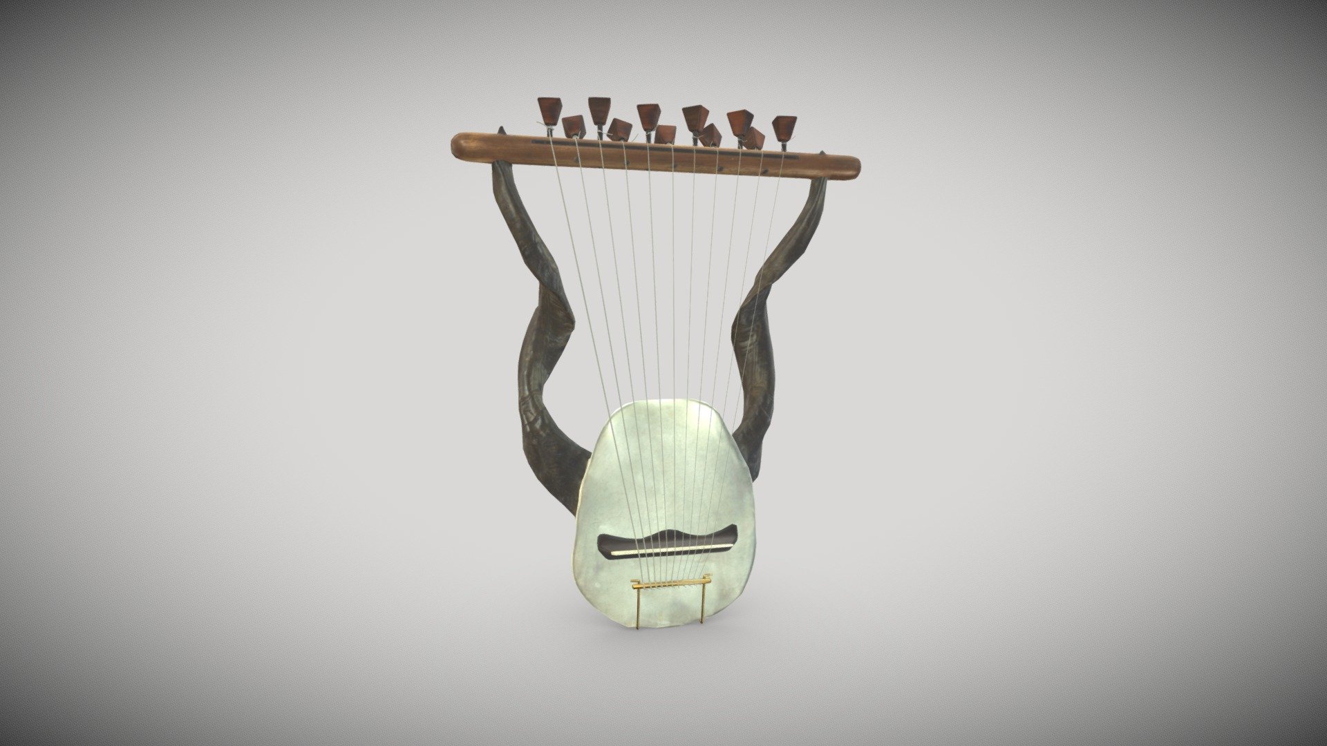 Apollo Lyre - 3D model by Manzack [f08b7d2] - Sketchfab