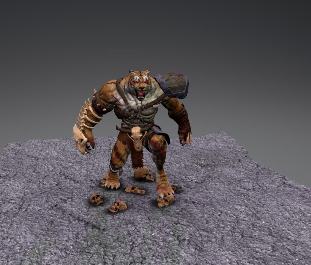 Tigerman - 3D model by doggi (@dogginar) [f08ce4f] - Sketchfab
